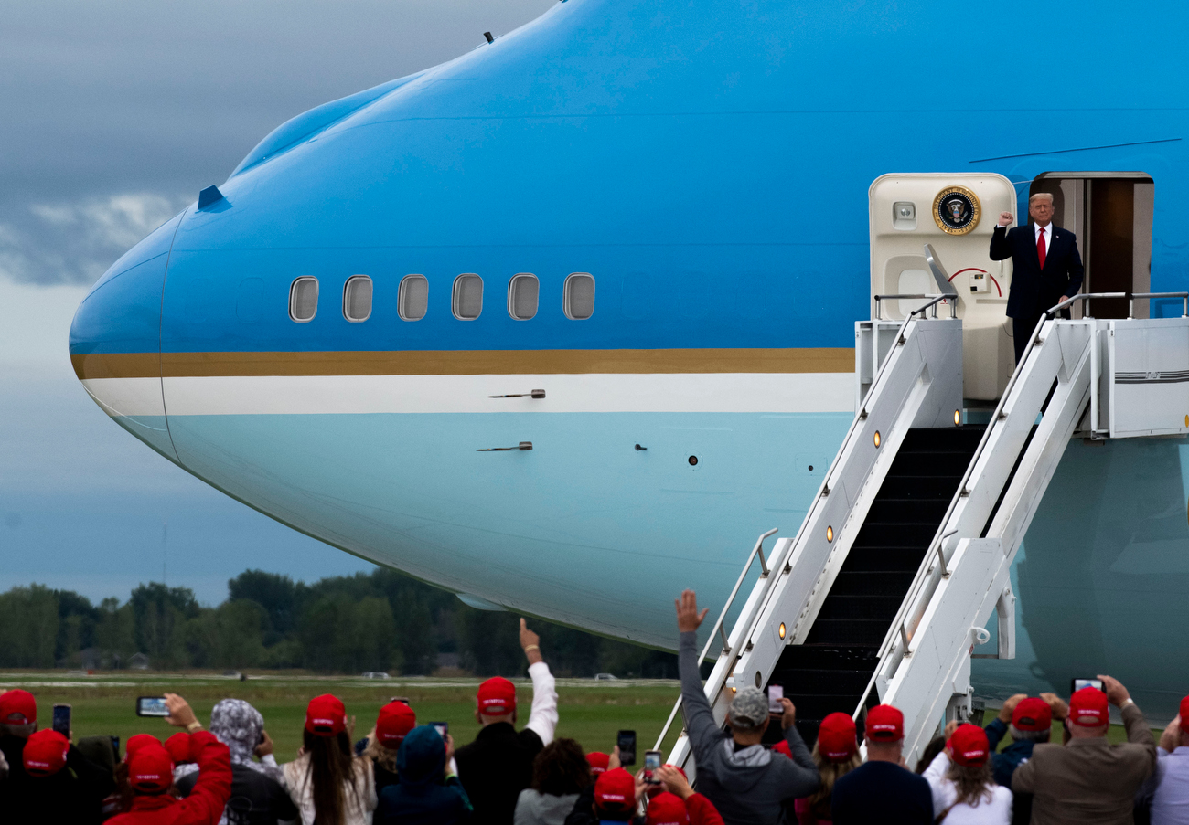 President Donald Trump campaigns in Freeland Michigan - mlive.com