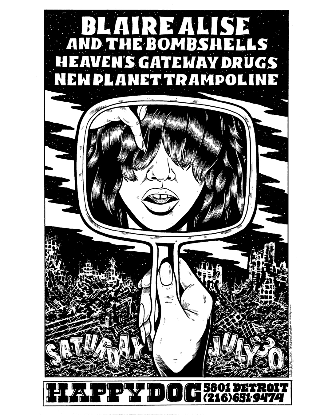 Jake Kelly concert posters - cleveland.com