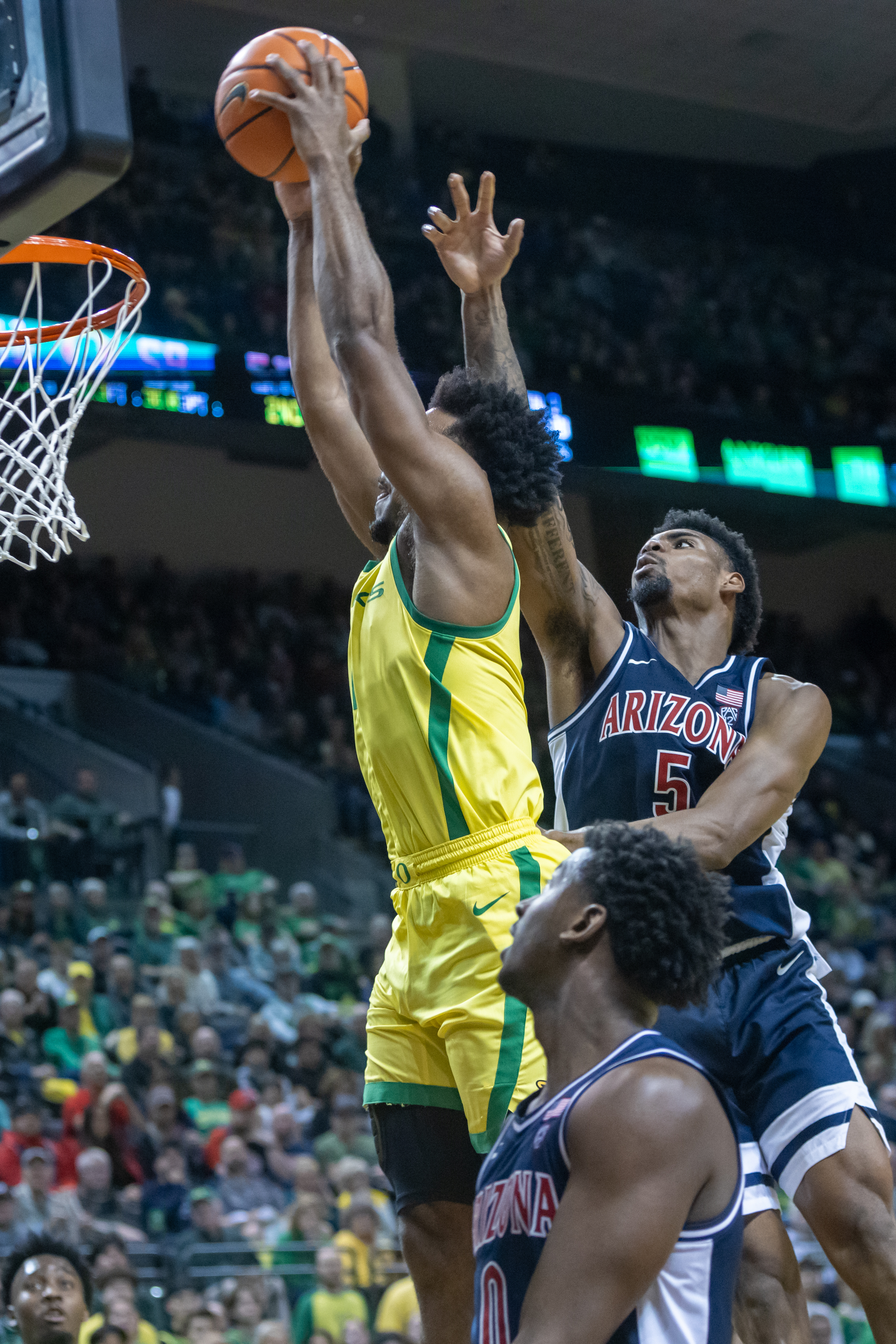Oregon Ducks vs. Arizona Wildcats men's basketball: Jan. 27, 2024 ...