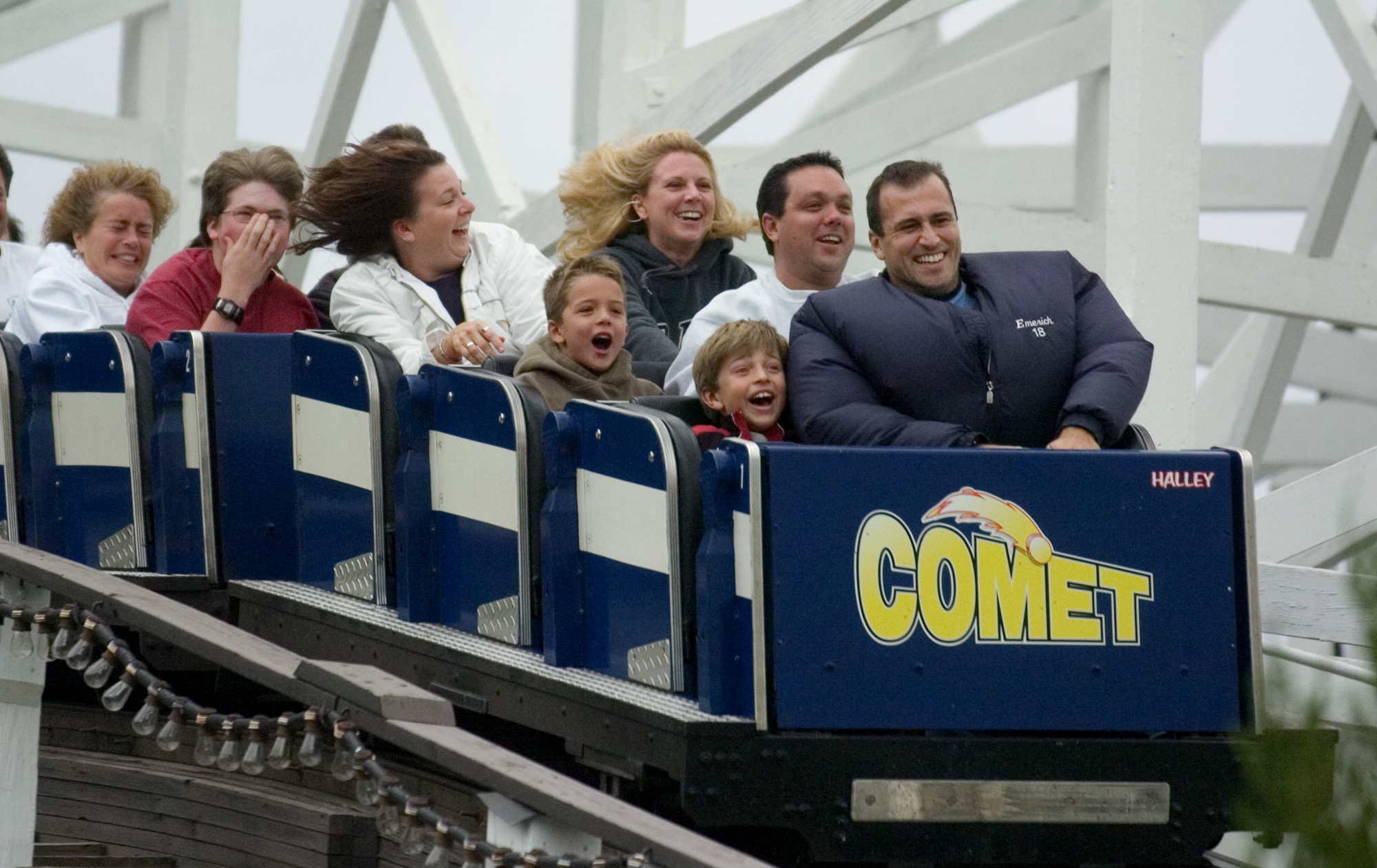 The Comet roller coaster at Hersheypark turns 75 - pennlive.com
