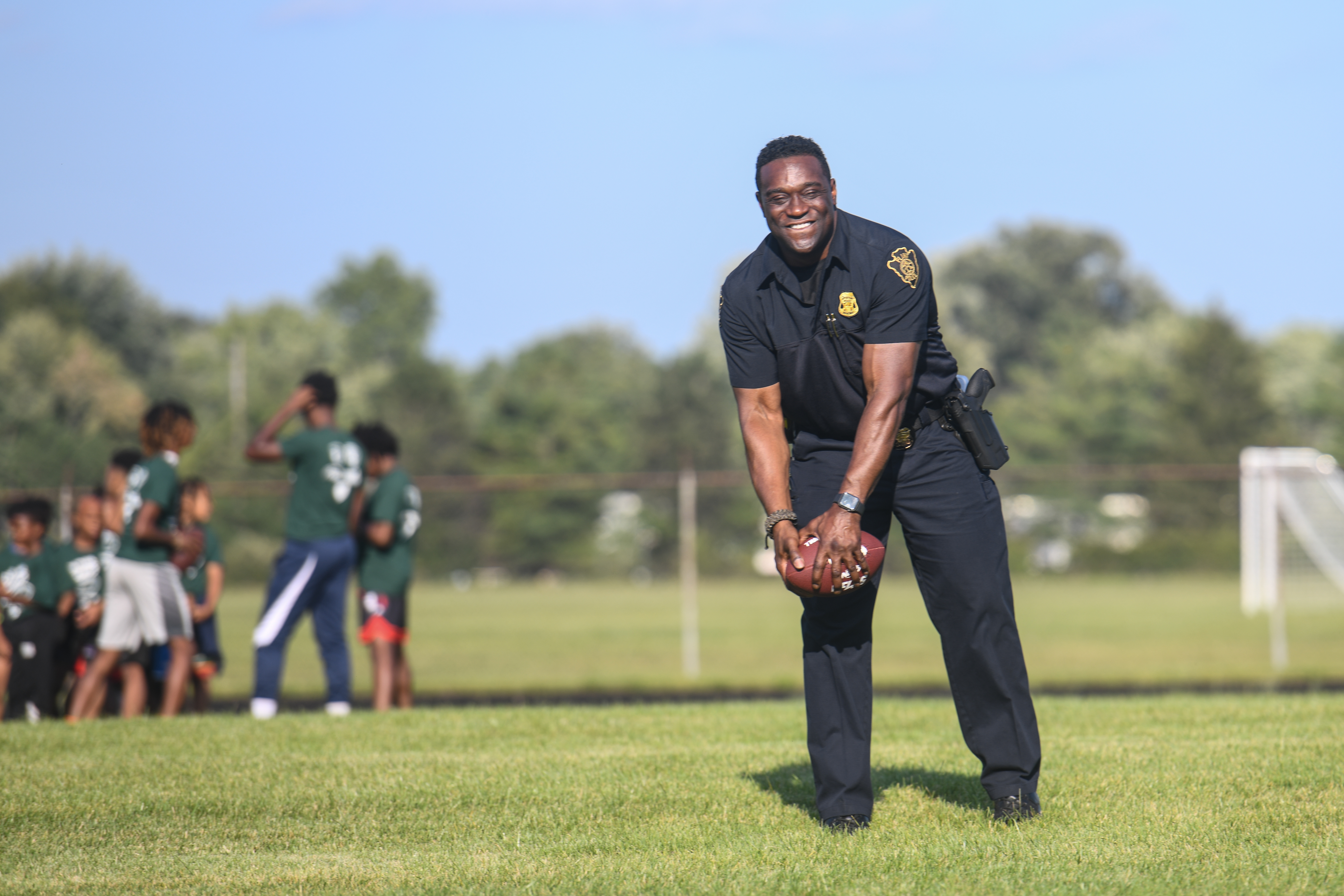 Mark Ingram returns to Flint for Creating Legends Football Camp - mlive.com