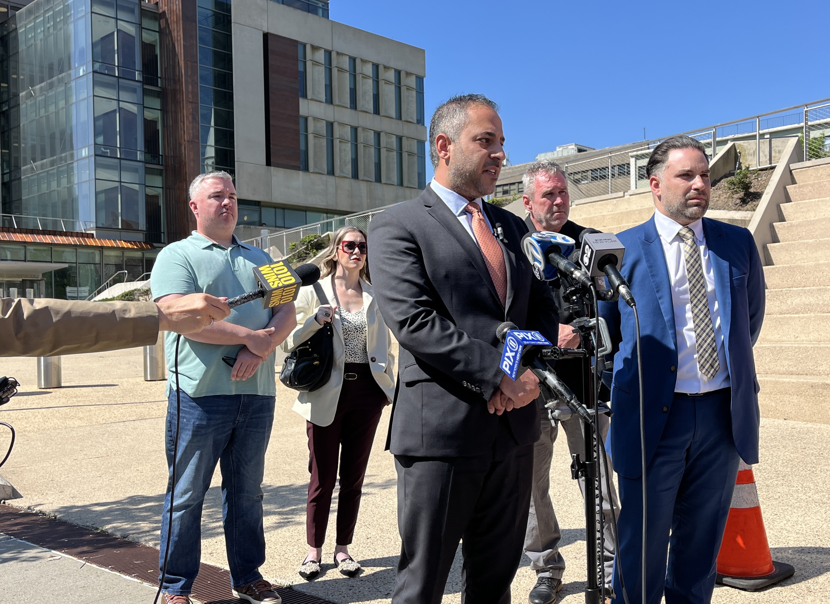 Firefighter lawsuit press conference on Monday, May 20, 2024 - silive.com
