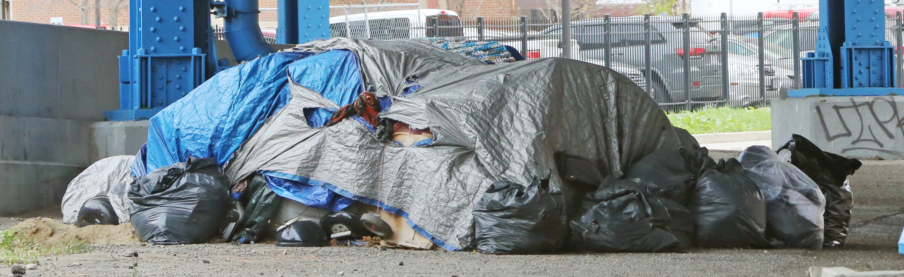Homeless encampments in Cleveland, November 9, 2023 - cleveland.com