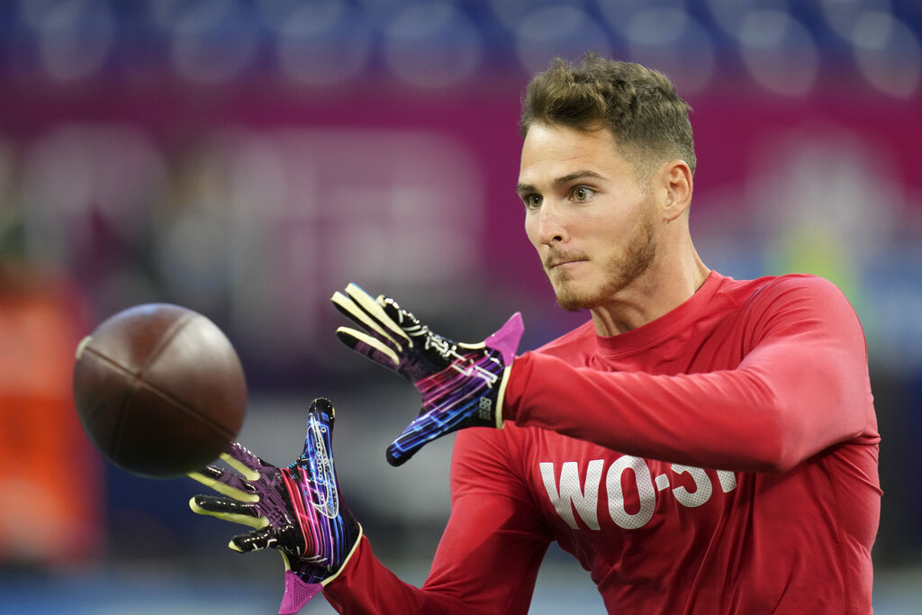 Cincinnati Bengals select WR Charlie Jones, Purdue, for their 131st ...