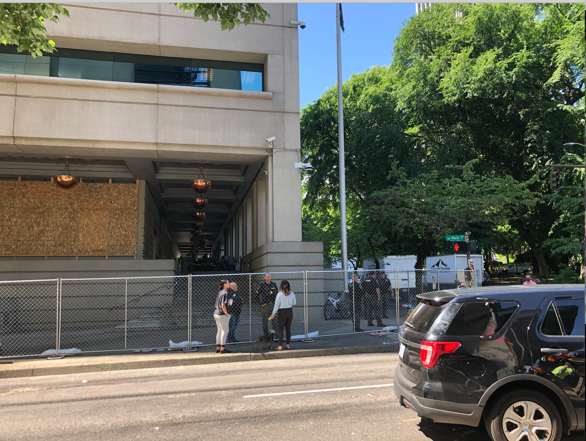 Mark O. Hatfield Courthouse, June 1, 2020 - oregonlive.com