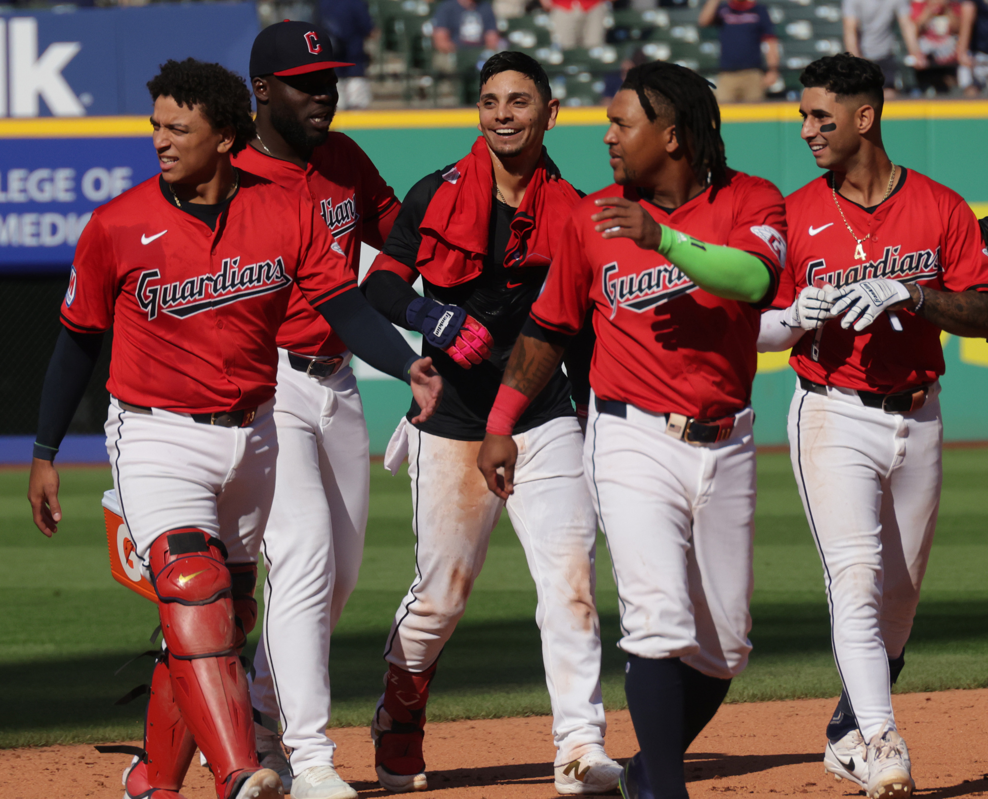 Guardians celebrate as they clinch playoff berth - cleveland.com