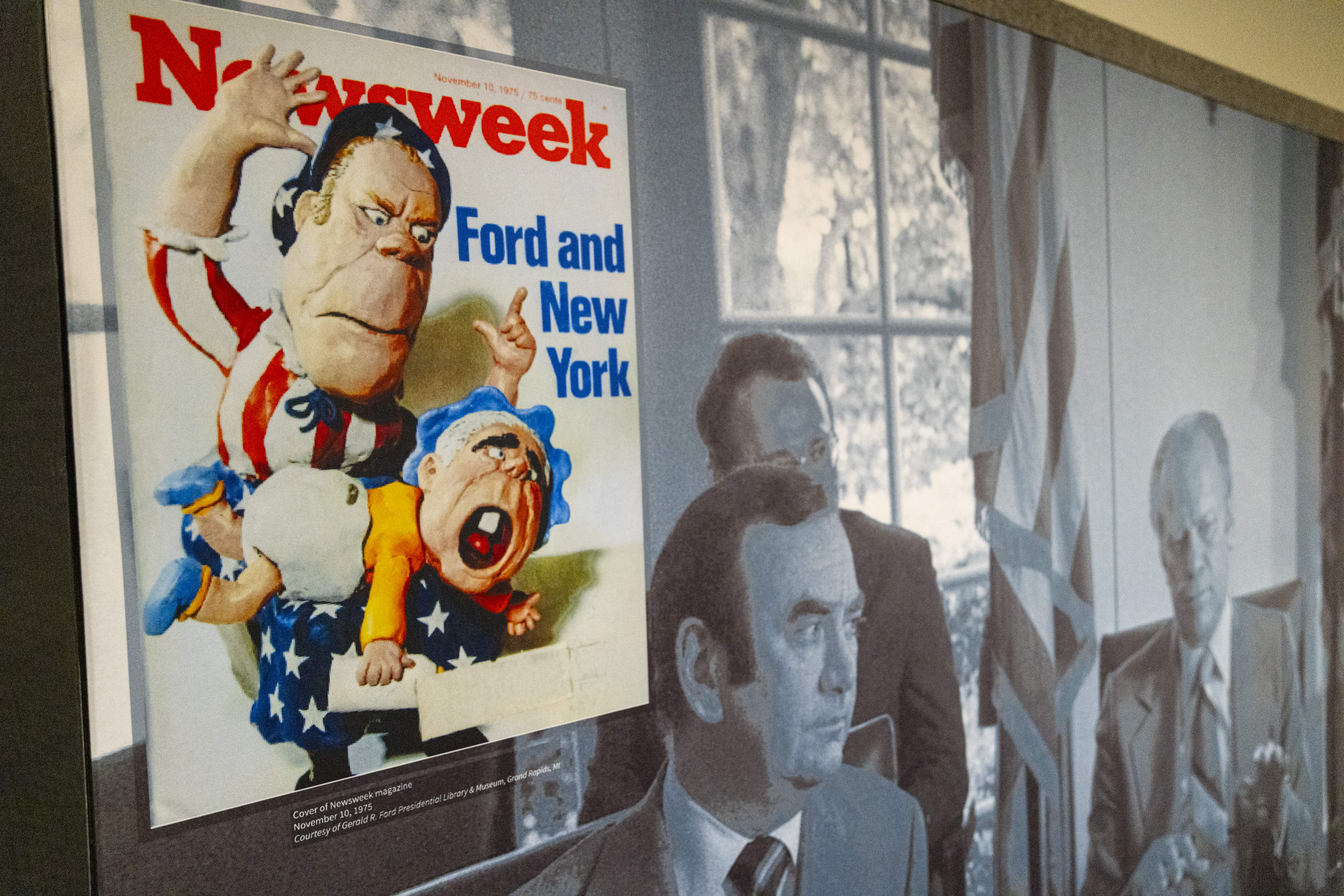 Exhibit celebrates President Ford's 50th anniversary of taking office ...