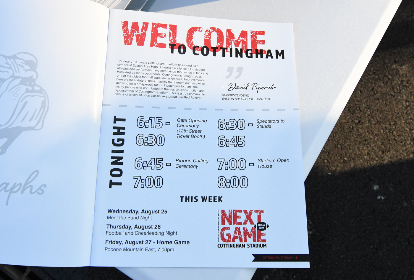 Easton celebrates grand opening of new Cottingham Stadium ...