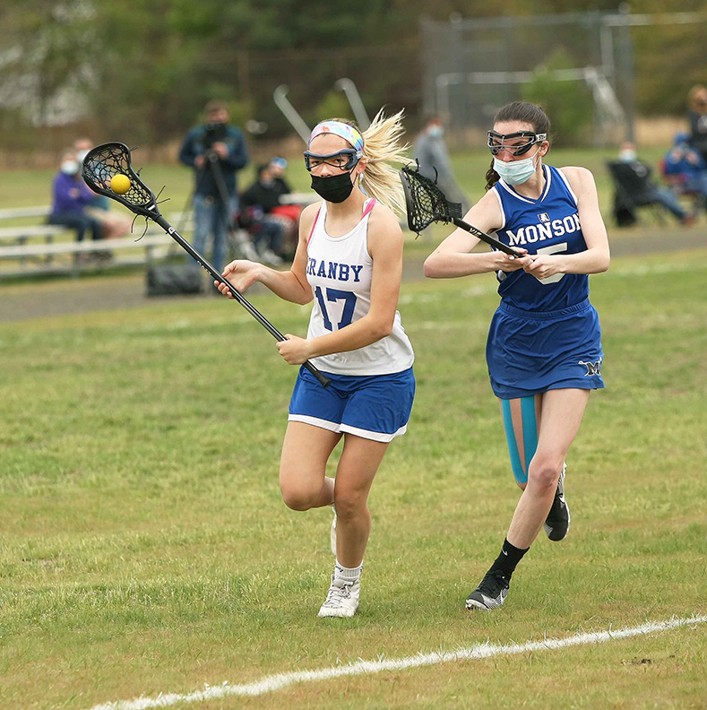 Monson vs Granby girls Lacrosse 5/7/21 - masslive.com