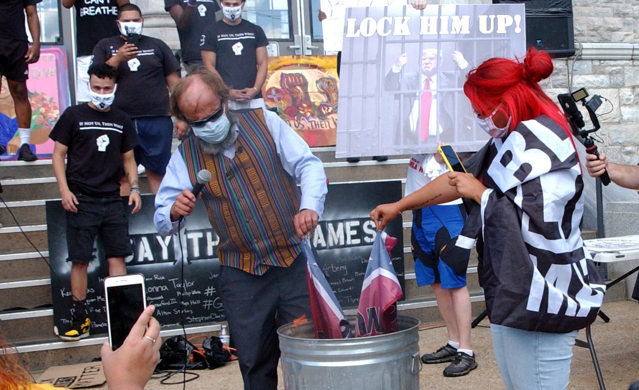 Rally in Williamsport Aug. 2, 2020 - pennlive.com