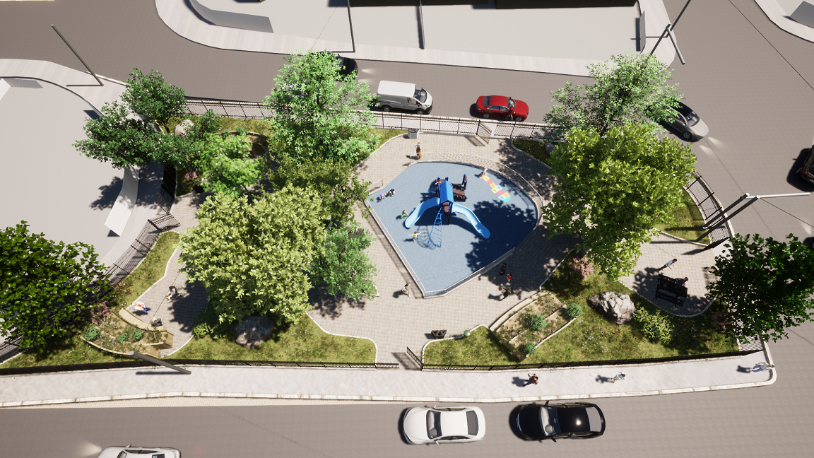 Fairmount Triangle Park groundbreaking - nj.com