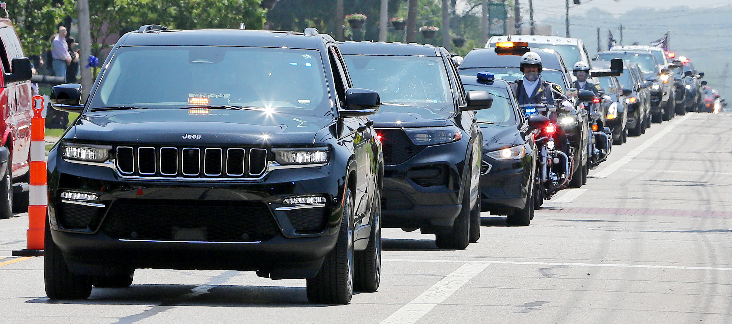 Memorial service for Euclid police officer Jacob Derbin, May 18, 2024 ...