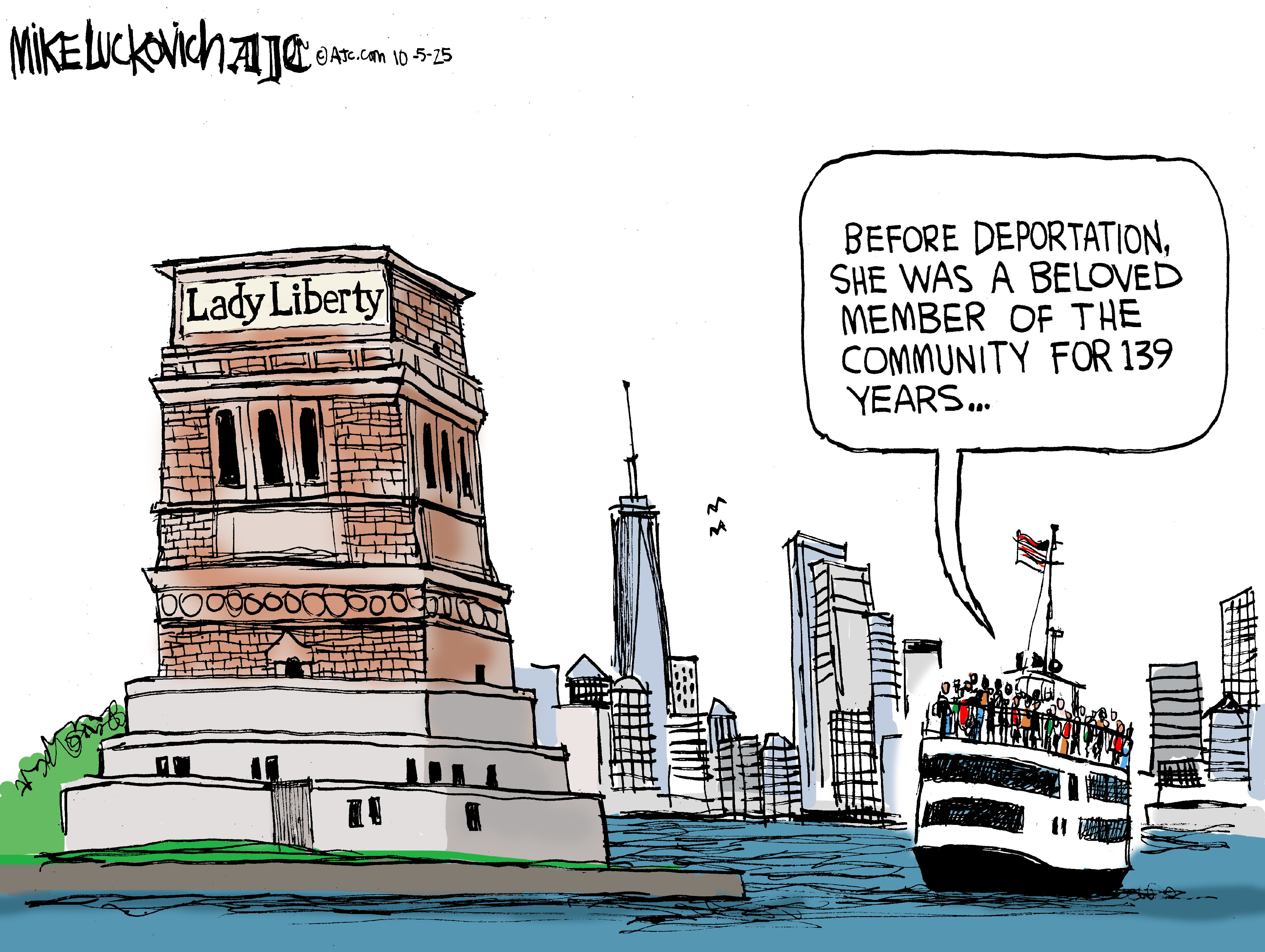 Editorial cartoons for Oct. 5, 2025 - oregonlive.com