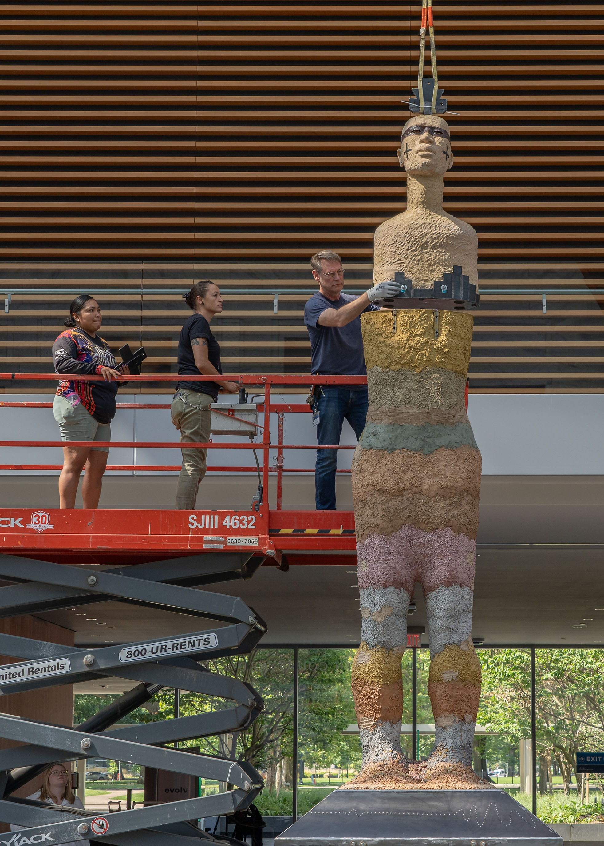 Rose B. Simpson sculptures come to Cleveland Museum of Art atrium ...