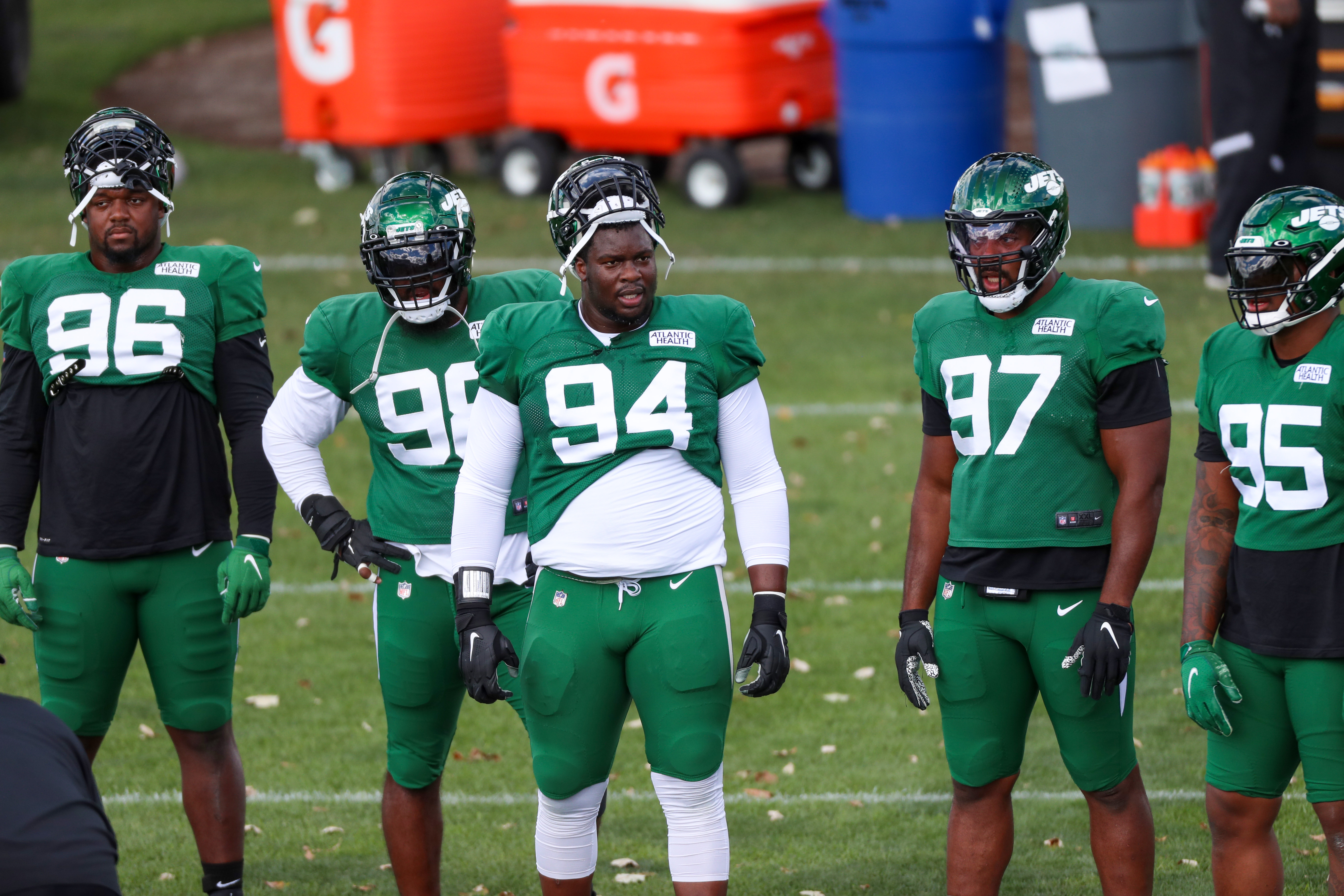 Jets practice before Titans game, Sept. 30, 2021 - nj.com