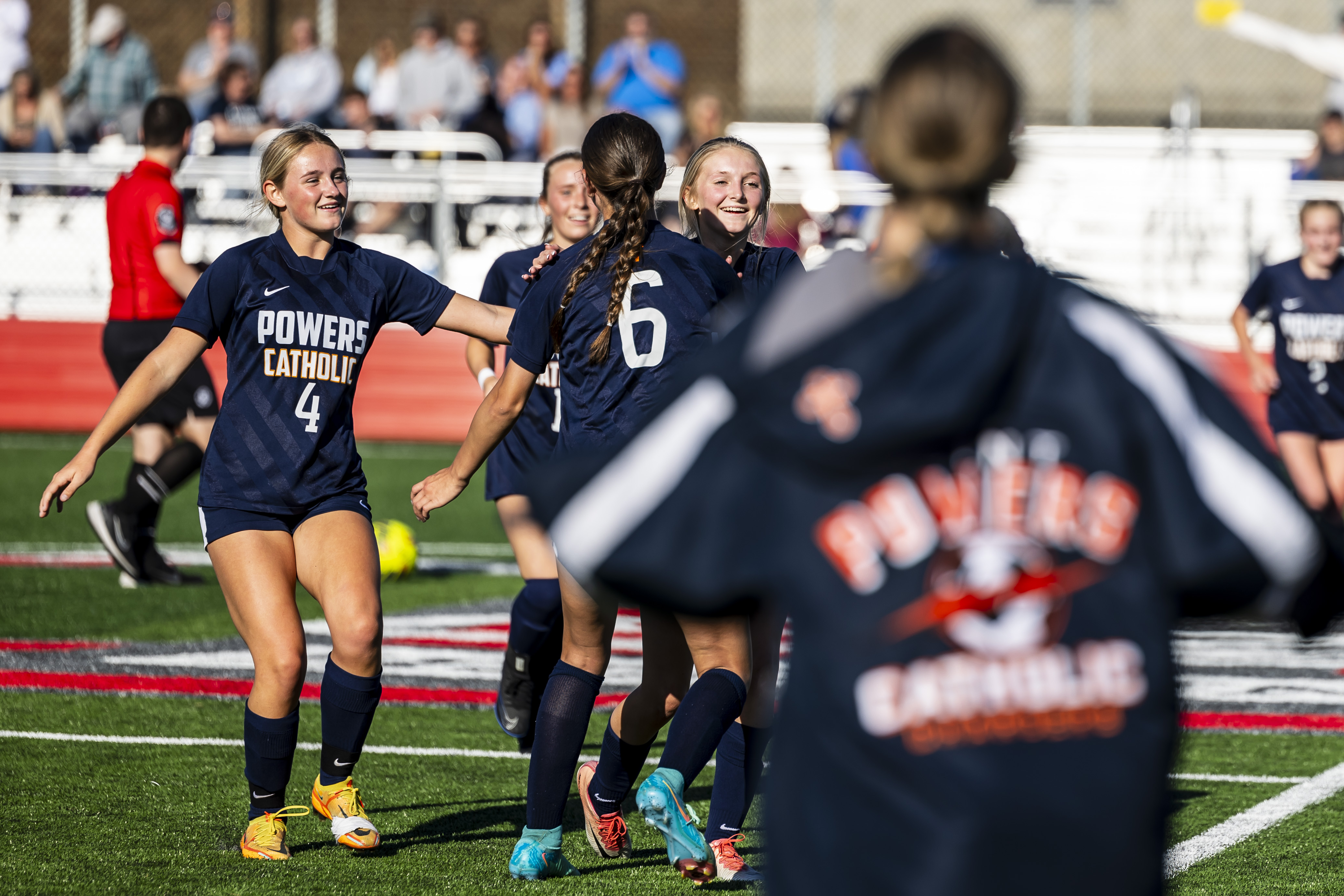 Flint Powers Catholic girls soccer defeats Garber in Division 3 ...