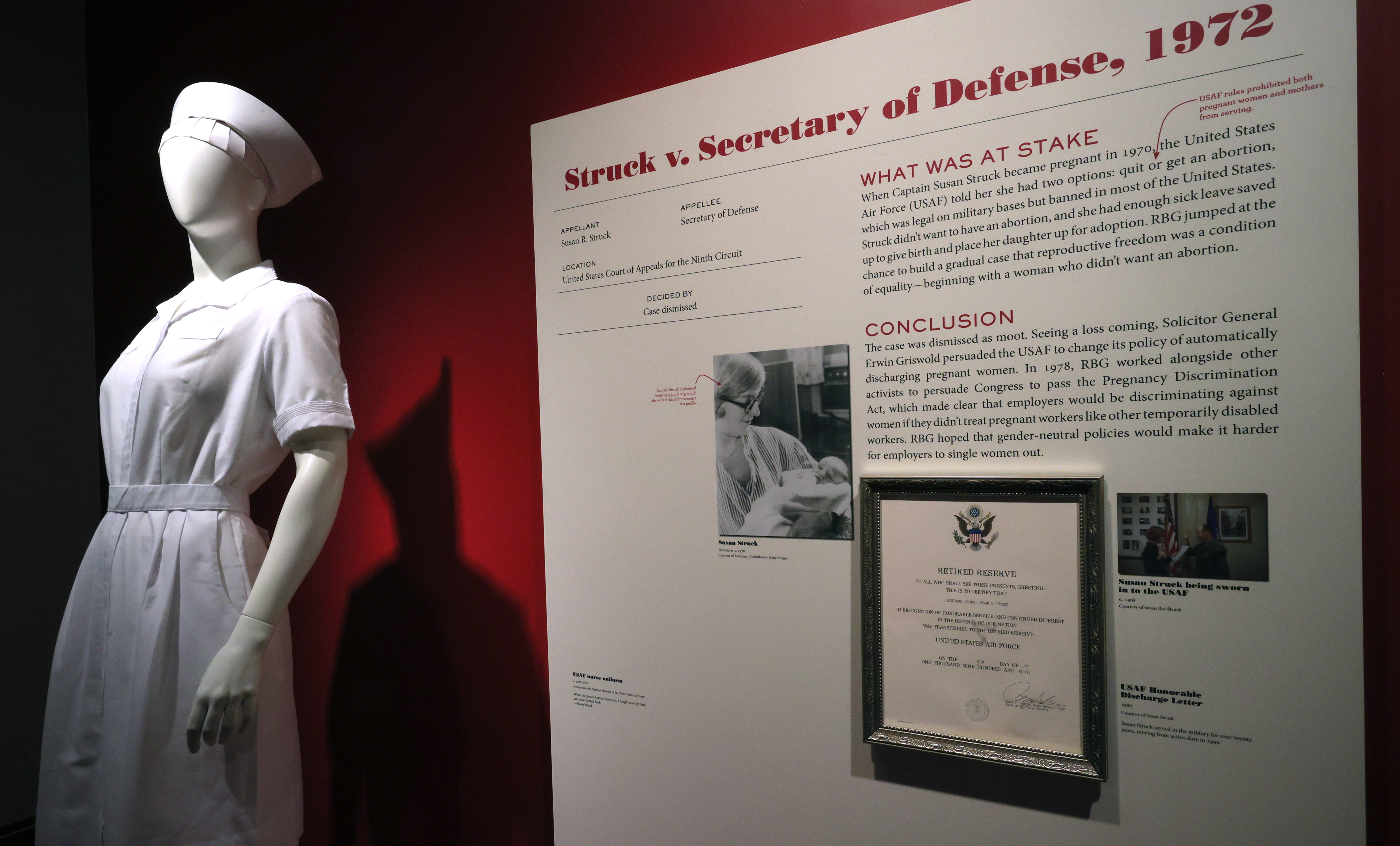 Notorious RBG exhibit, the life and times of Ruth Bader Ginsburg, opens ...