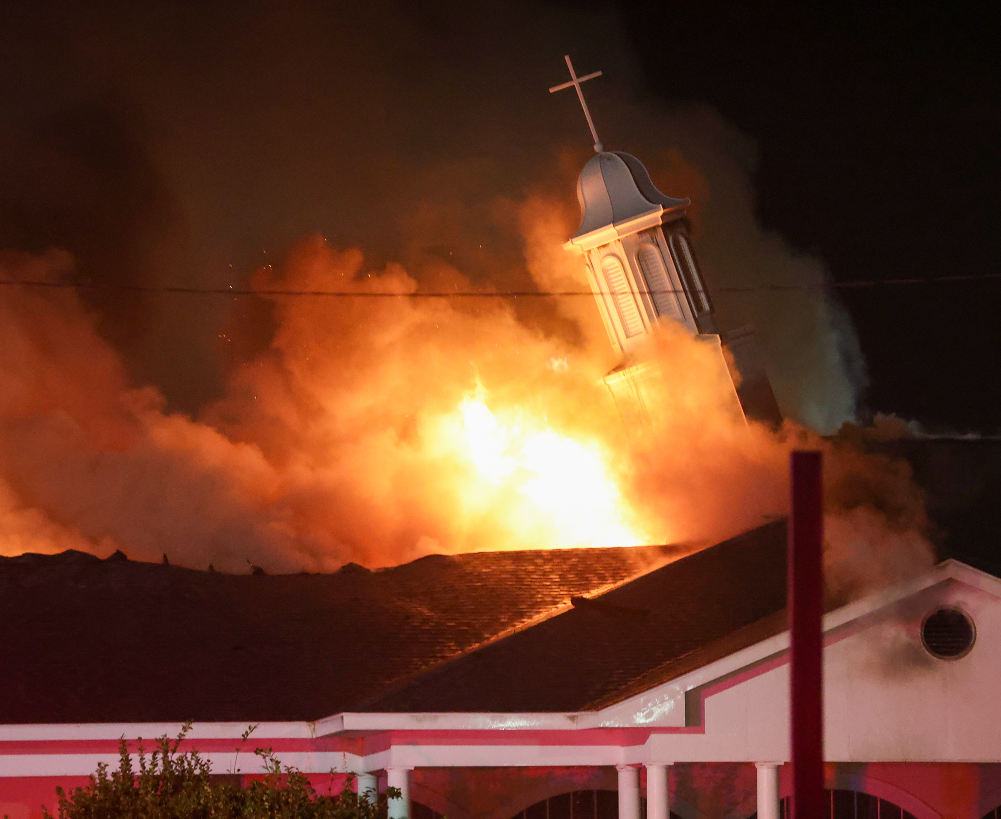 Atmore Church Fire Lightning Strike 2025 - al.com