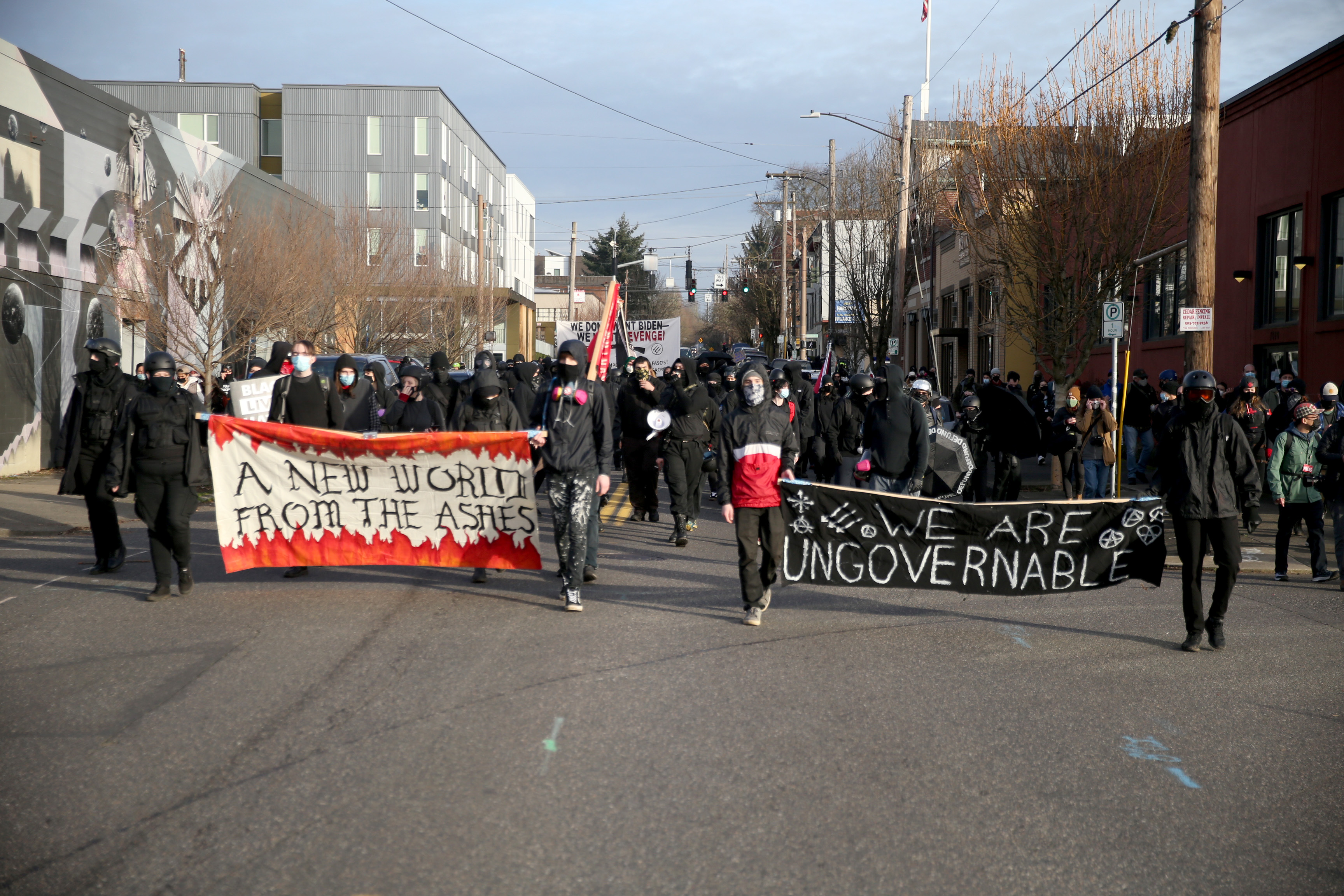 Inauguration Day Portland Protests - oregonlive.com