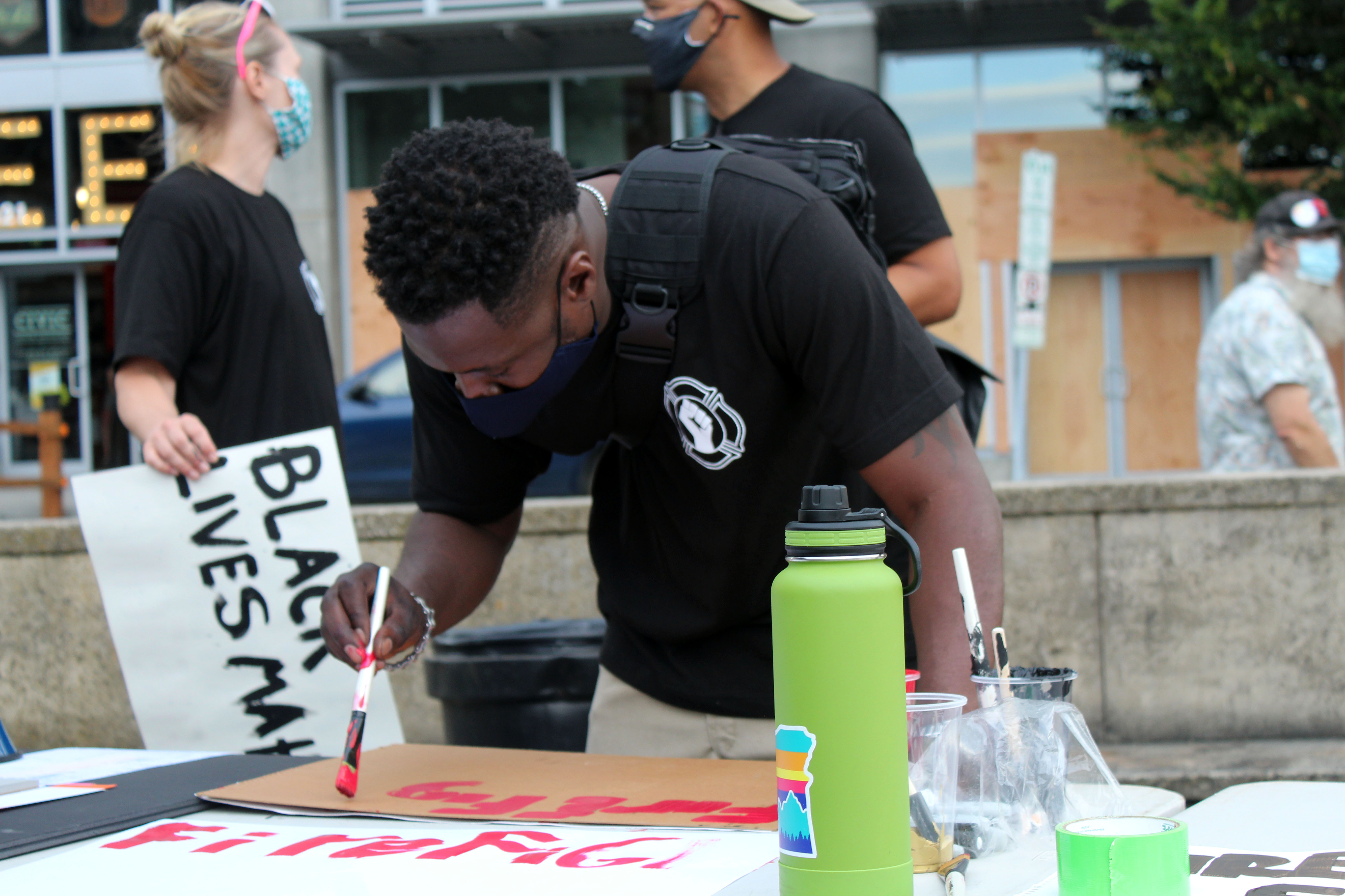 Portland firefighters rally for Black Lives Matter - oregonlive.com