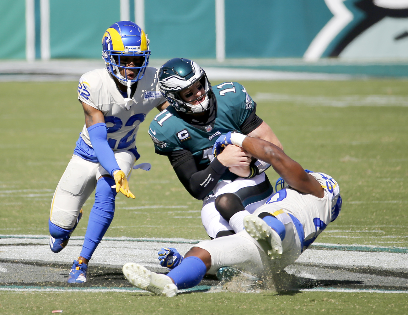 Los Angeles Rams vs. Philadelphia Eagles, Sept. 20, 2020 - nj.com