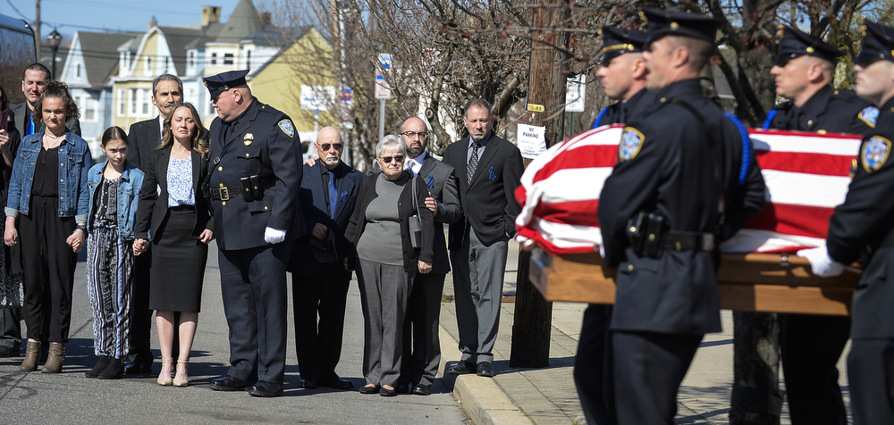 Funeral for Phillipsburg police officer Dominic 'Dom' Belcastro ...