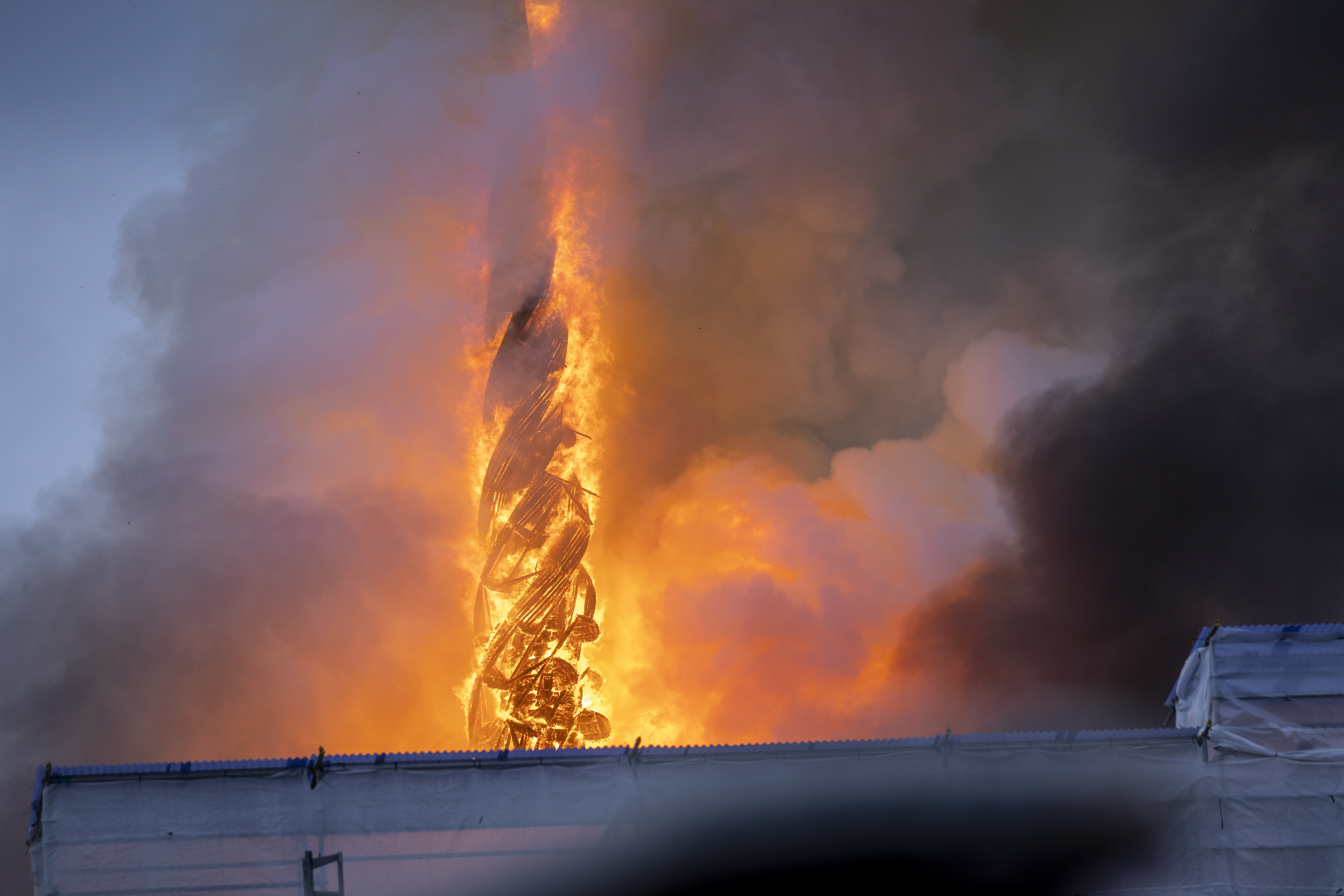 Fire at 17th-century Old Stock Exchange in Denmark - pennlive.com