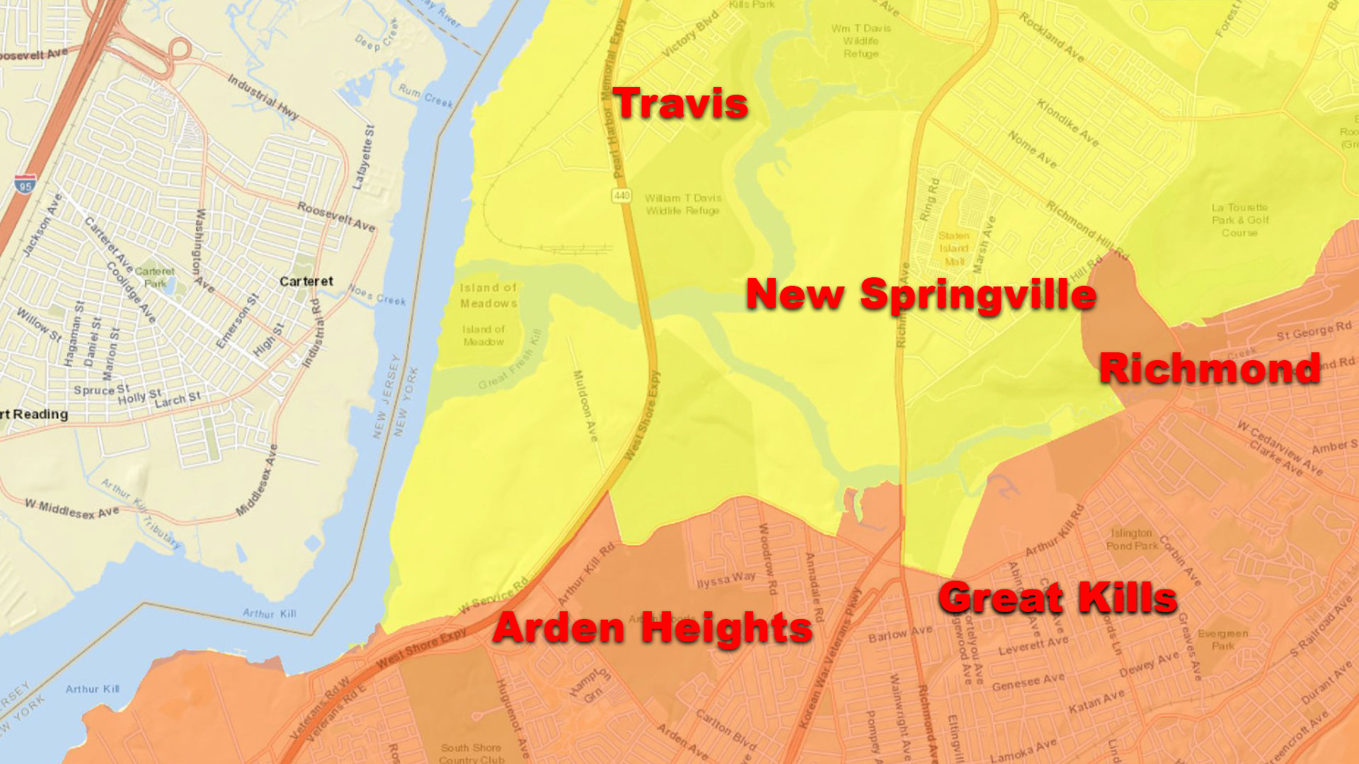 School Zone Map Staten Island Is My Neighborhood In The Orange Zone?