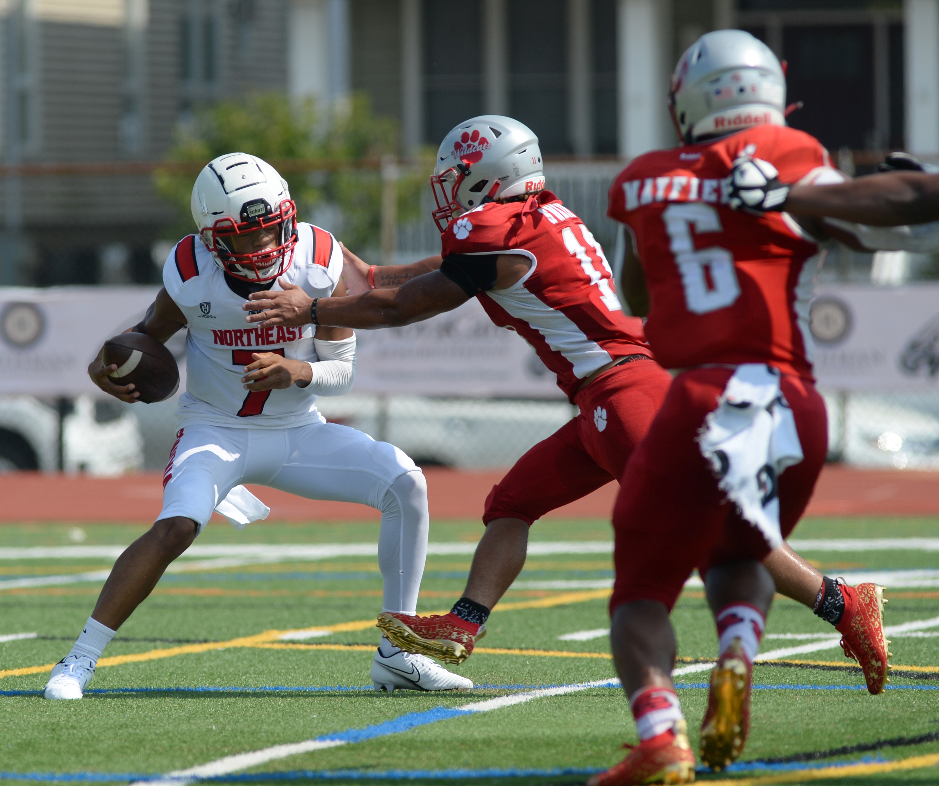 St. Joseph (Hamm.) vs. Northeast (Pa.) football, Battle at the Beach at ...