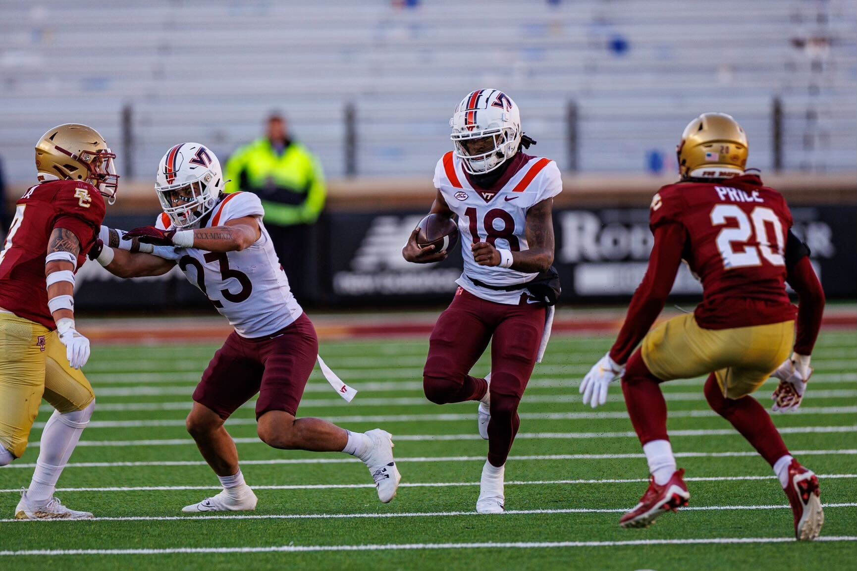 Virginia Tech football defeats Boston College on Nov. 11, 2023 ...