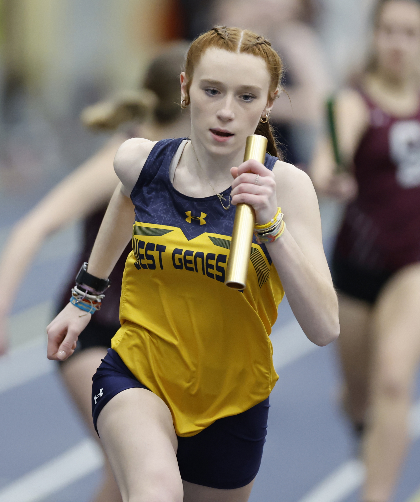 Girl's indoor track and field state qualifier - syracuse.com
