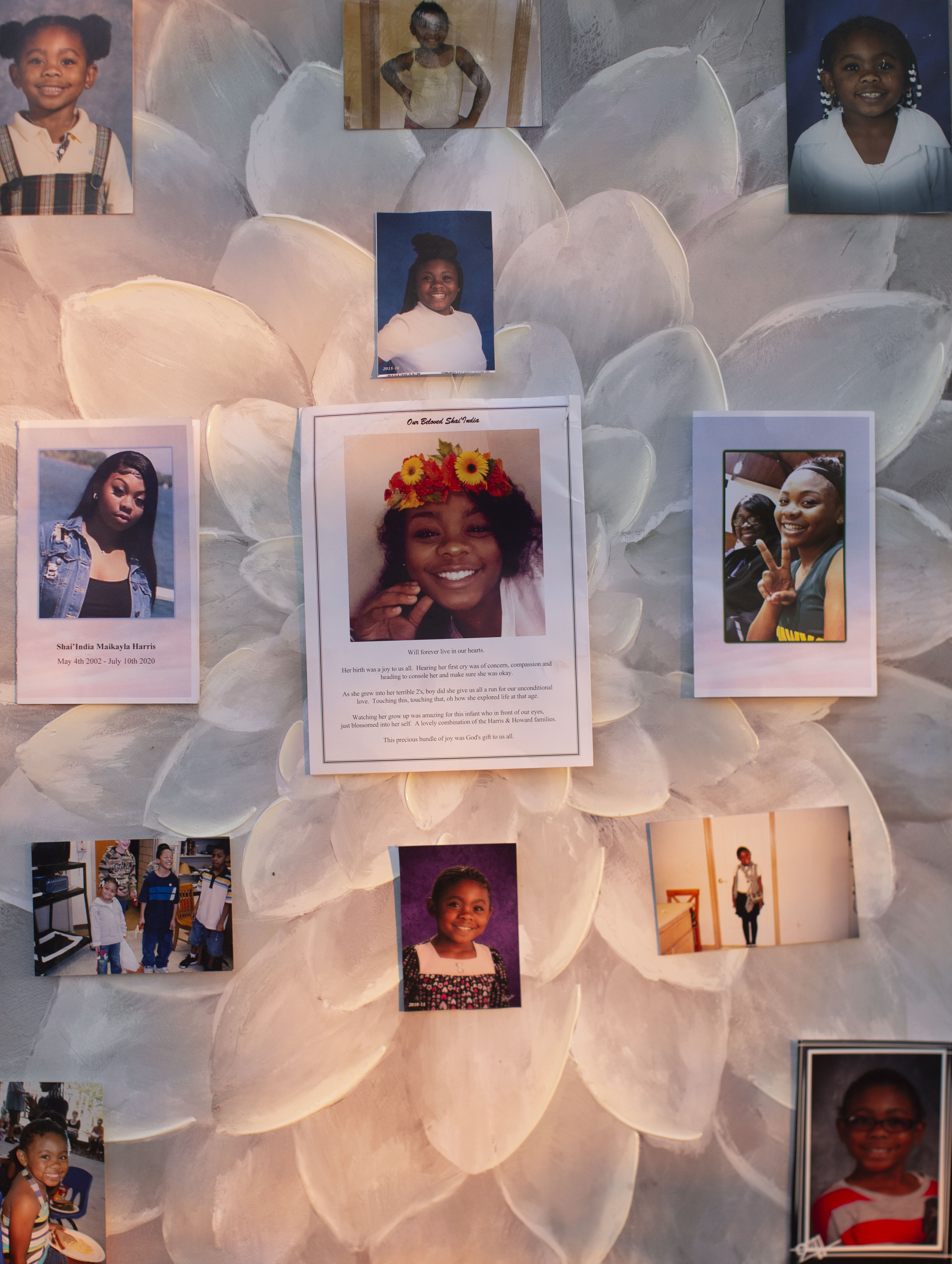 Sharnell Harris's daughter, Shai'India Harris, was shot and killed by ...