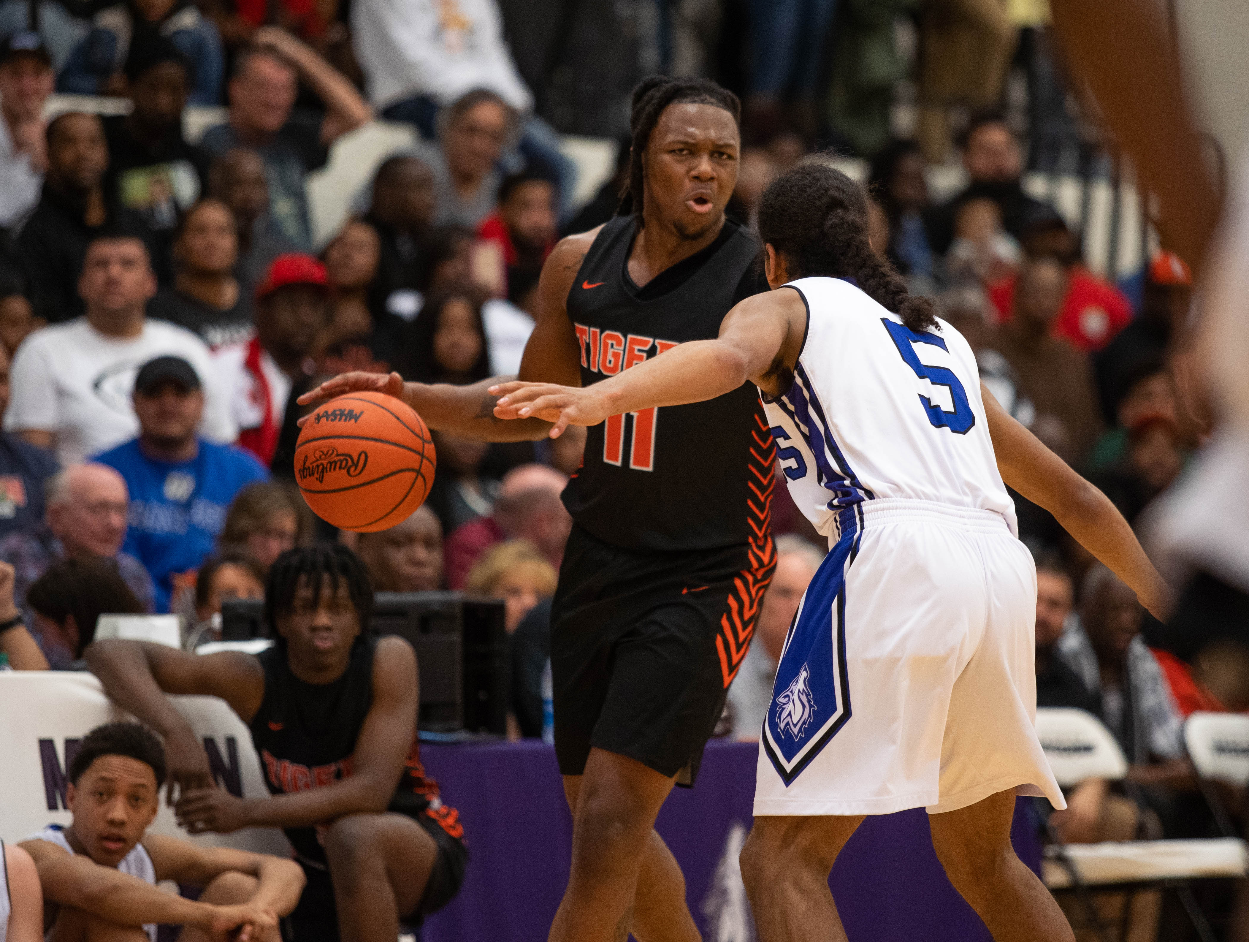 Benton Harbor basketball player Carlos "Scooby" Johnson - mlive.com