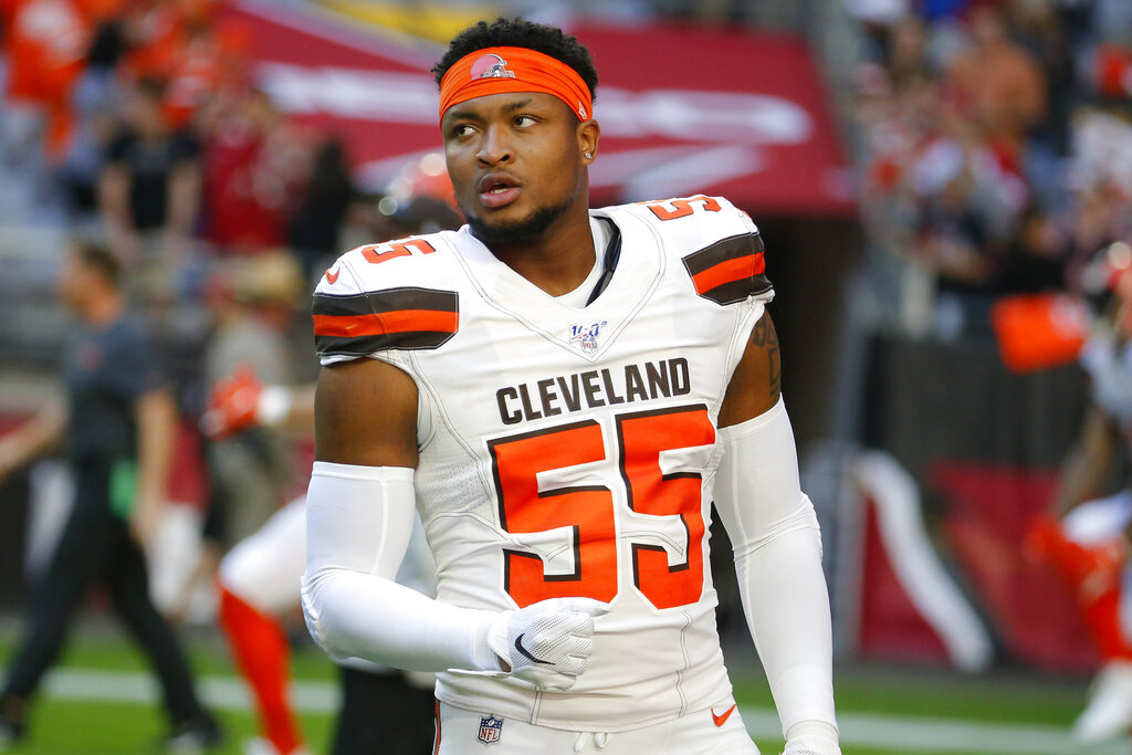 Cleveland Browns linebacker Tae Davis - cleveland.com
