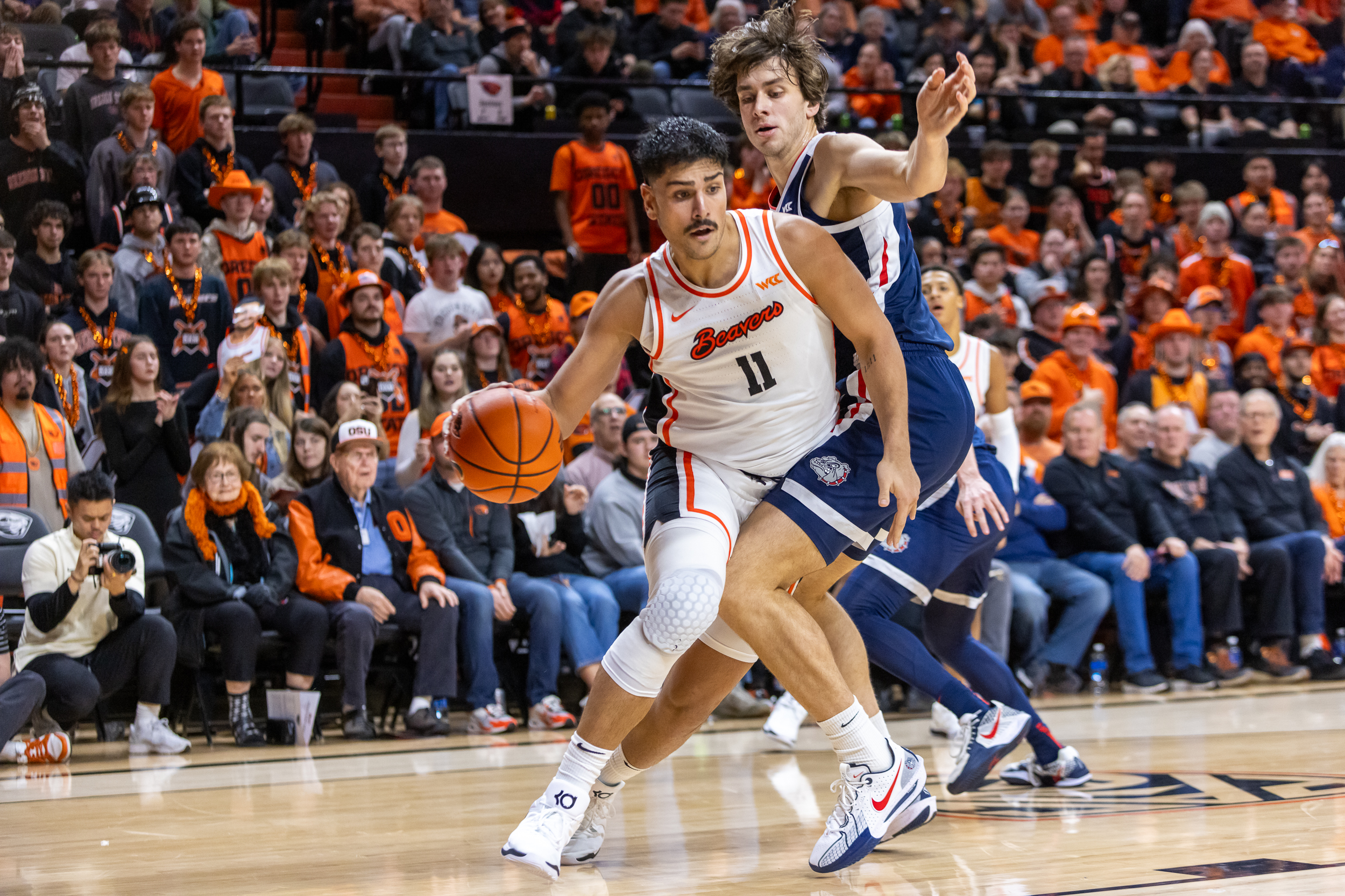 Oregon State men's basketball vs. No. 16 Gonzaga: Jan. 16, 2025 ...