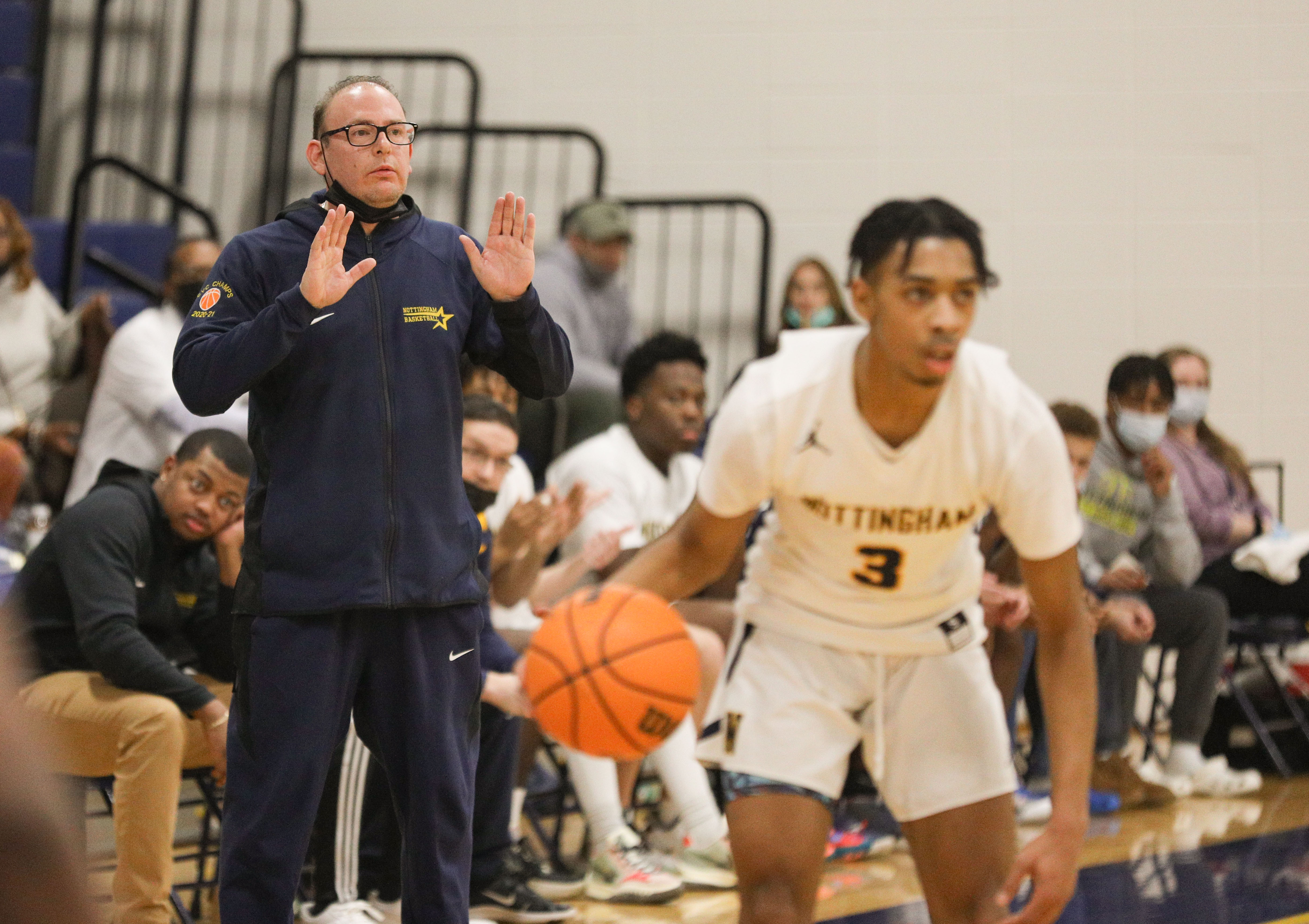 Spotswood vs. Nottingham NJSIAA Central Jersey Group 2 boys basketball ...