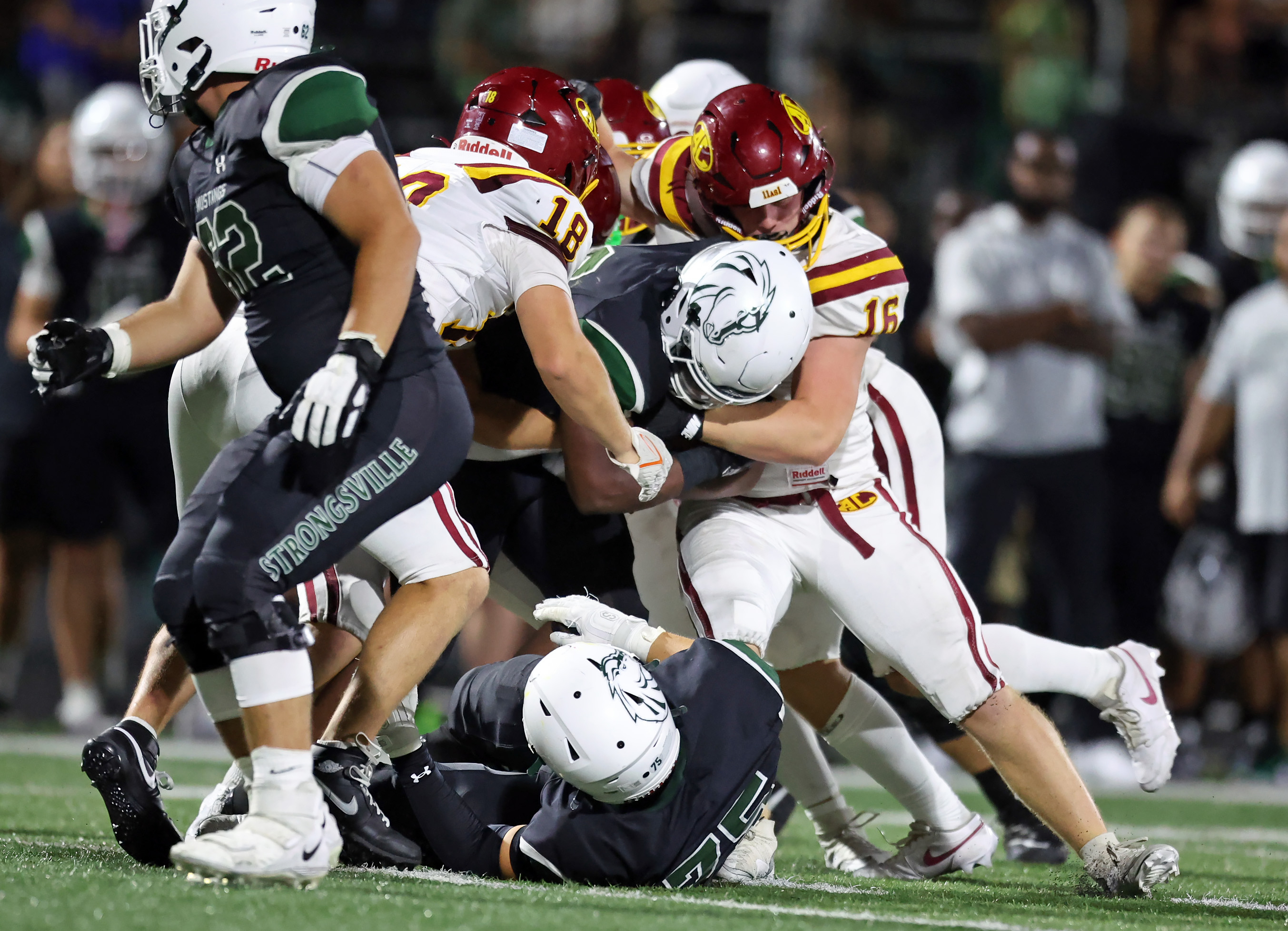 High School Football; Avon Lake at Strongsville, August 22, 2025 ...