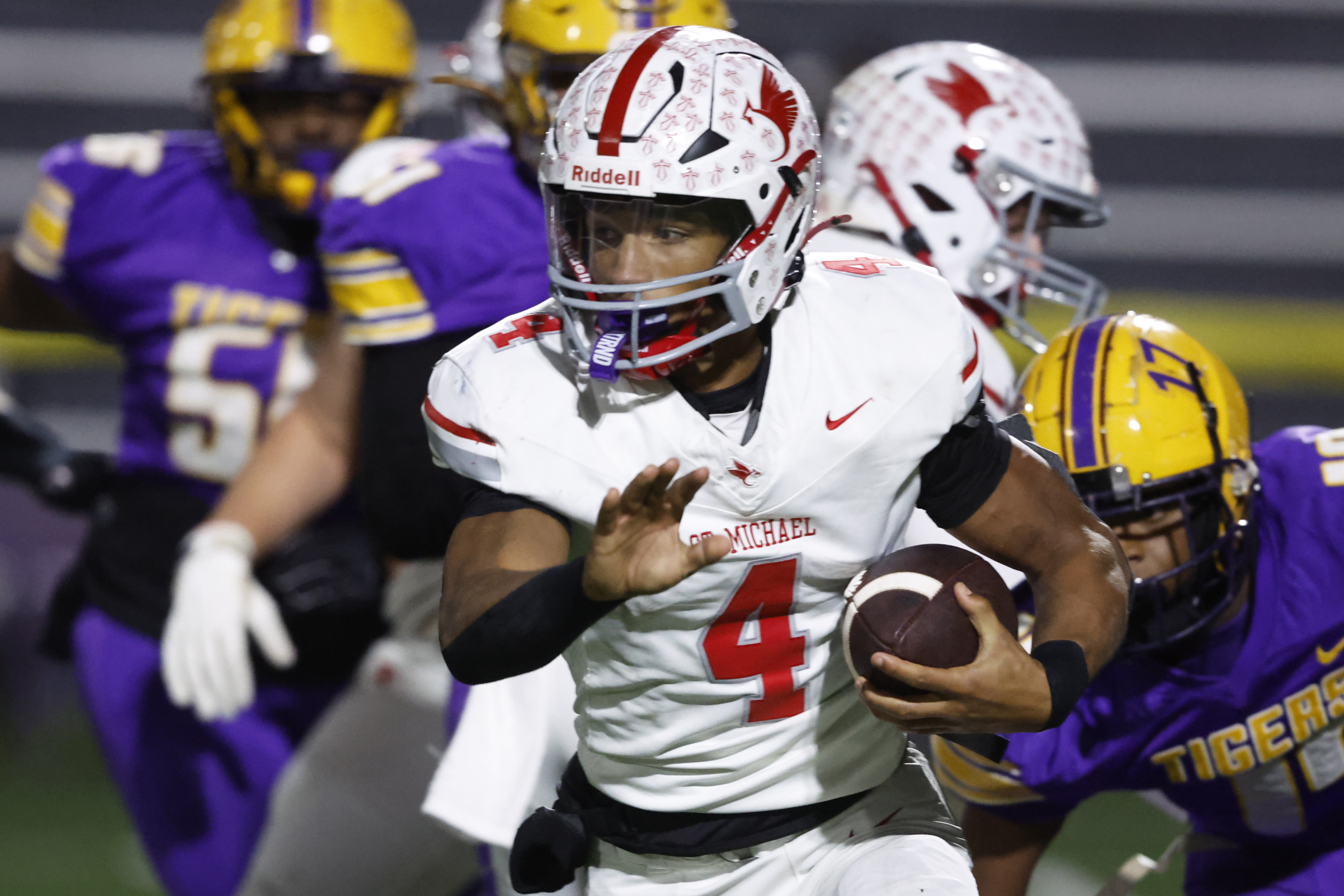 St. Michael at Fairfield 4A Football Playoffs - al.com