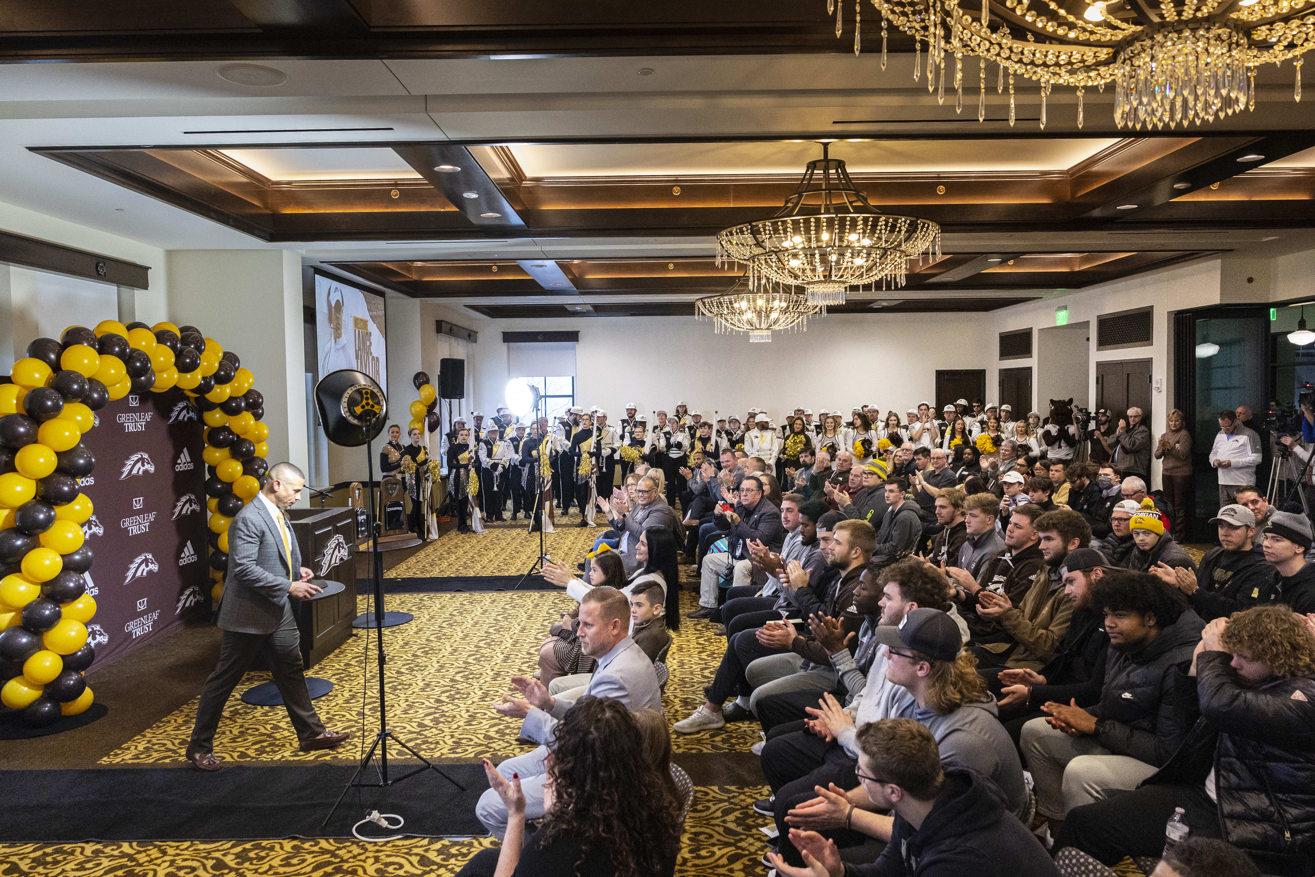 Western Michigan football introduces new head coach Lance Taylor ...