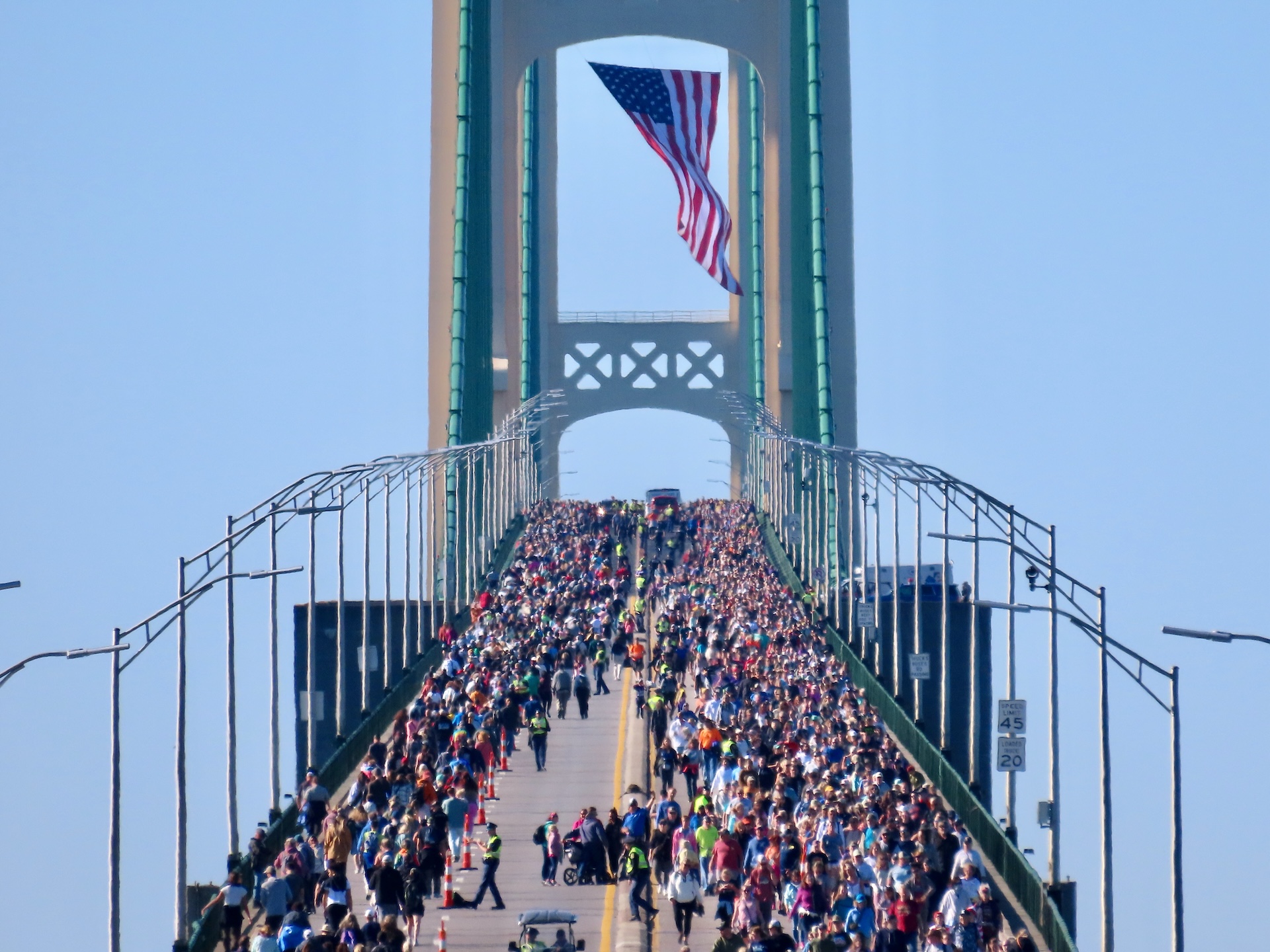 30k cross Mackinac Bridge on Labor Day 2024 - mlive.com