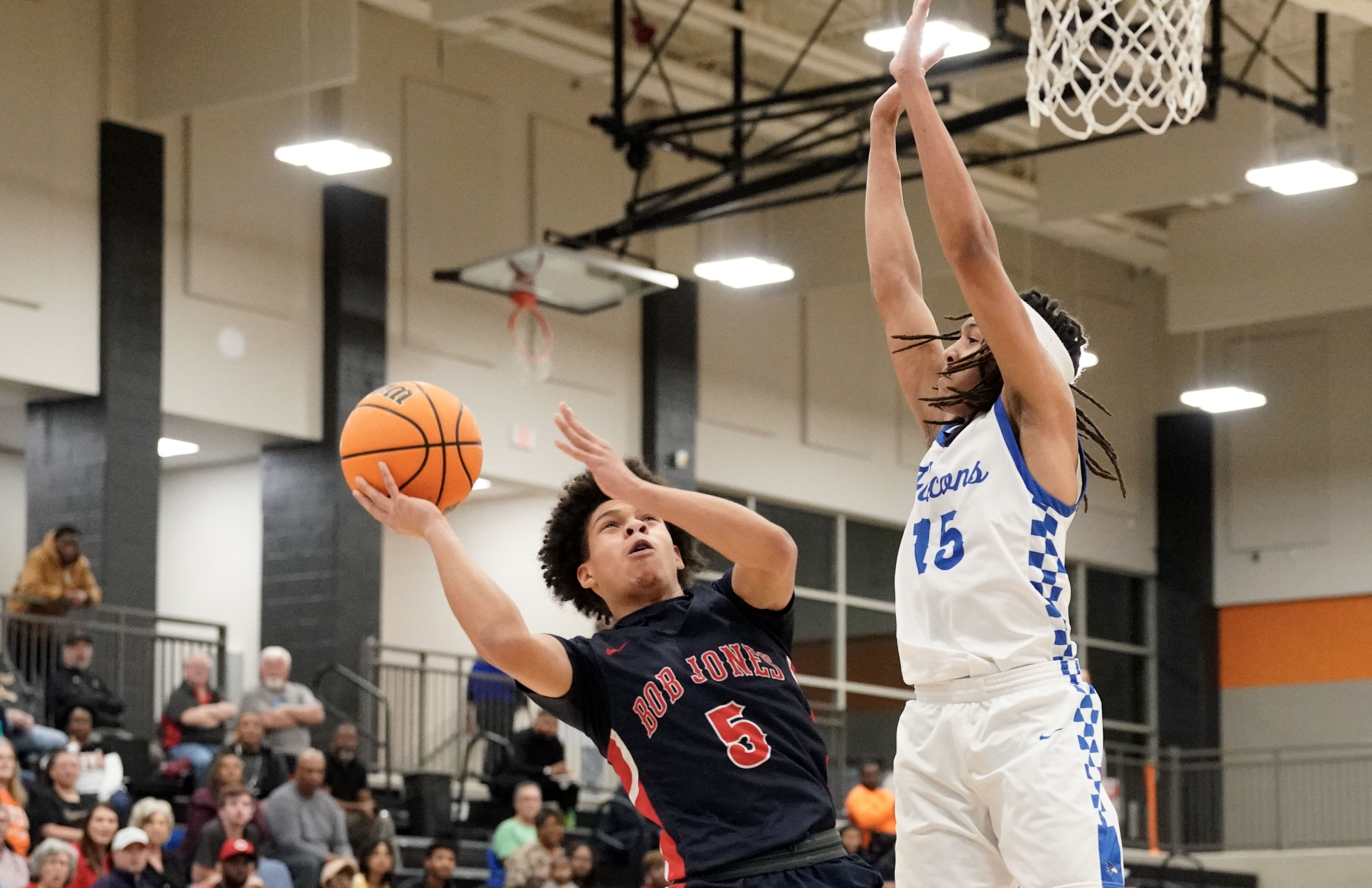 Bob Jones vs. Florence 7A, Area 8 Boys Basketball tournament semifinals ...