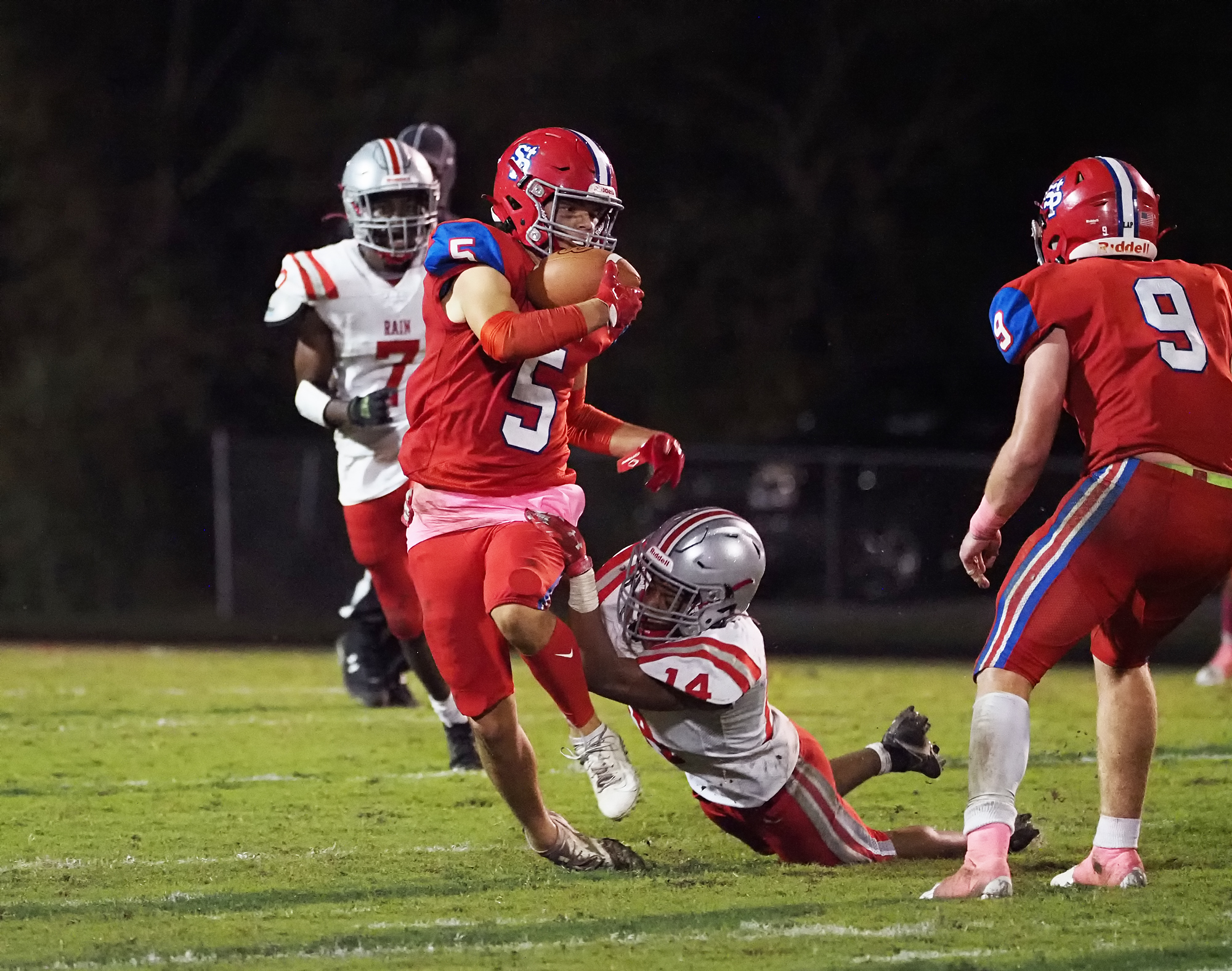 B.C. Rain at St. Paul's football - al.com