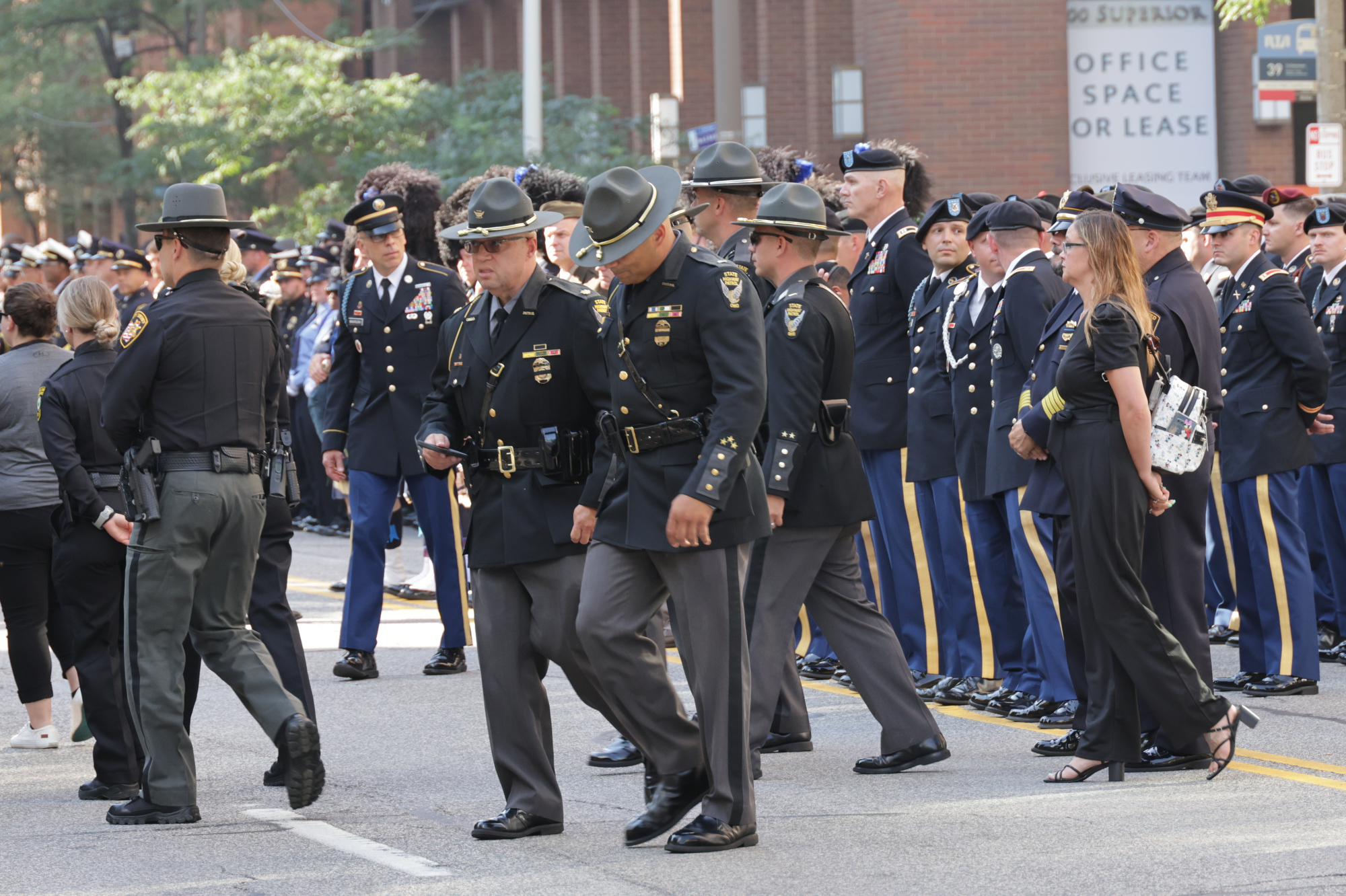 Cleveland officer Jamieson Ritter memorial service - cleveland.com