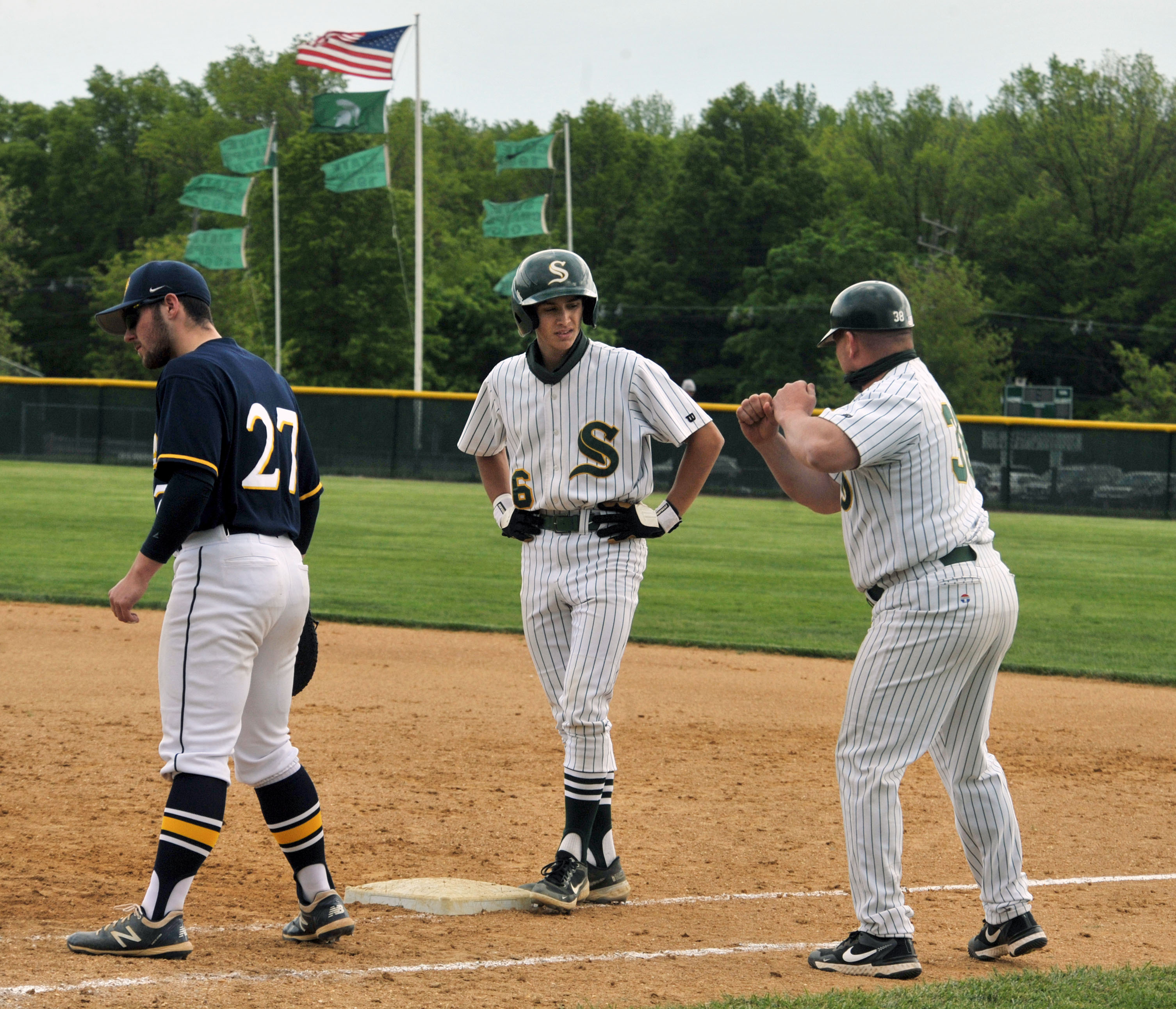 High School Baseball Nottingham High School at Steinert High School on ...