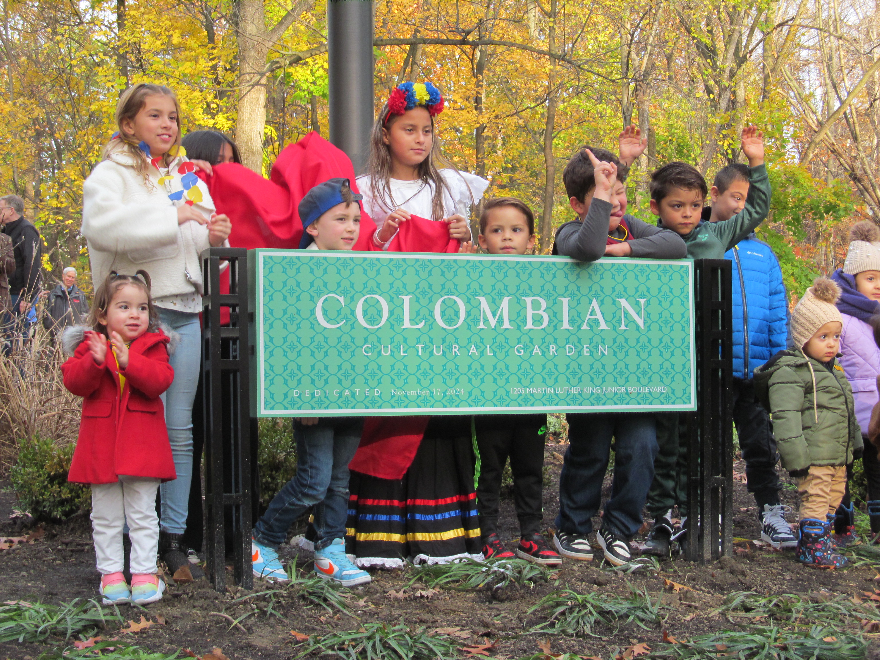 Colombian Cultural Garden dedication at the Cleveland Cultural Gardens ...