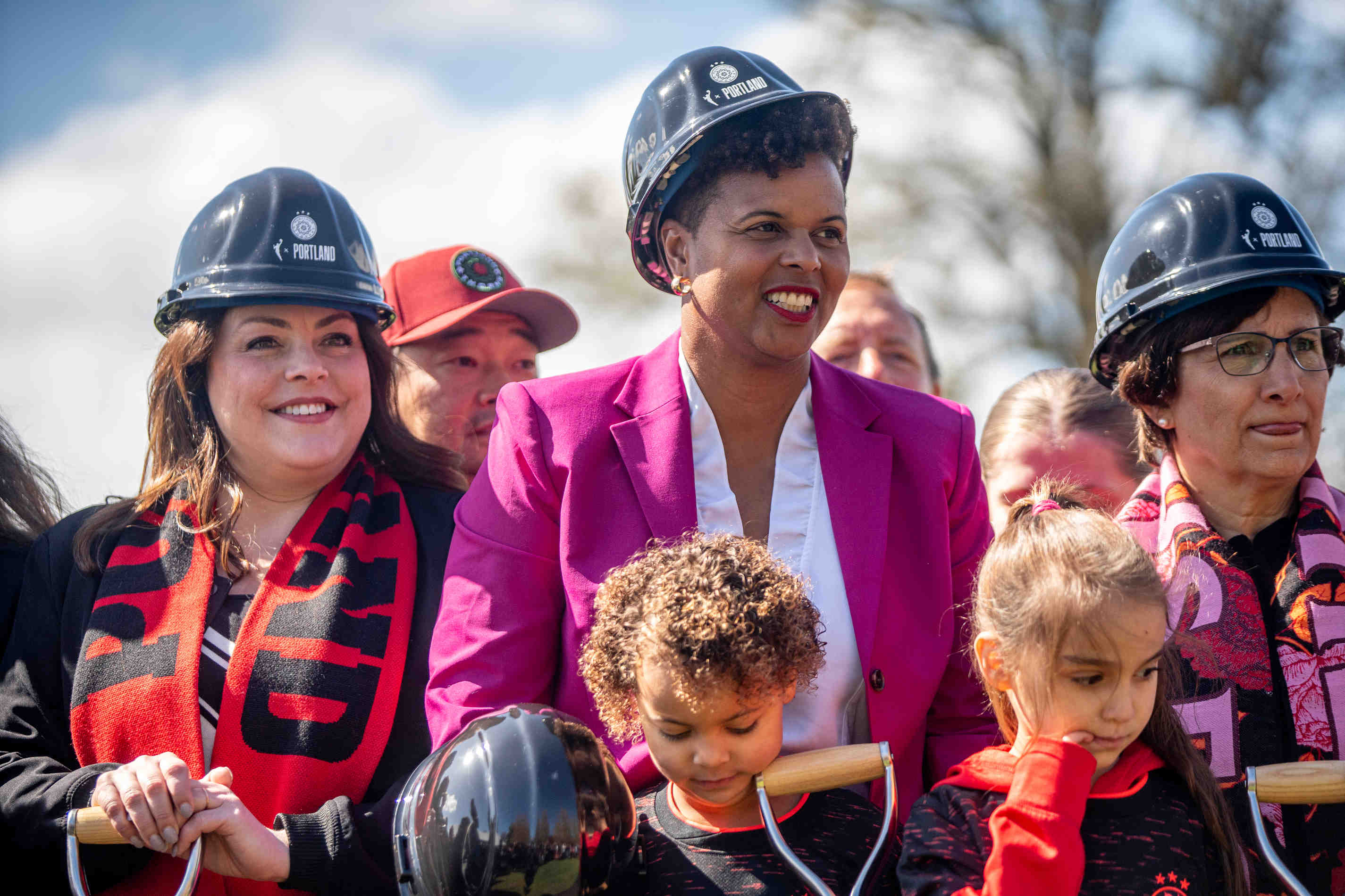 Thorns, WNBA team break ground on Hillsboro practice facility ...