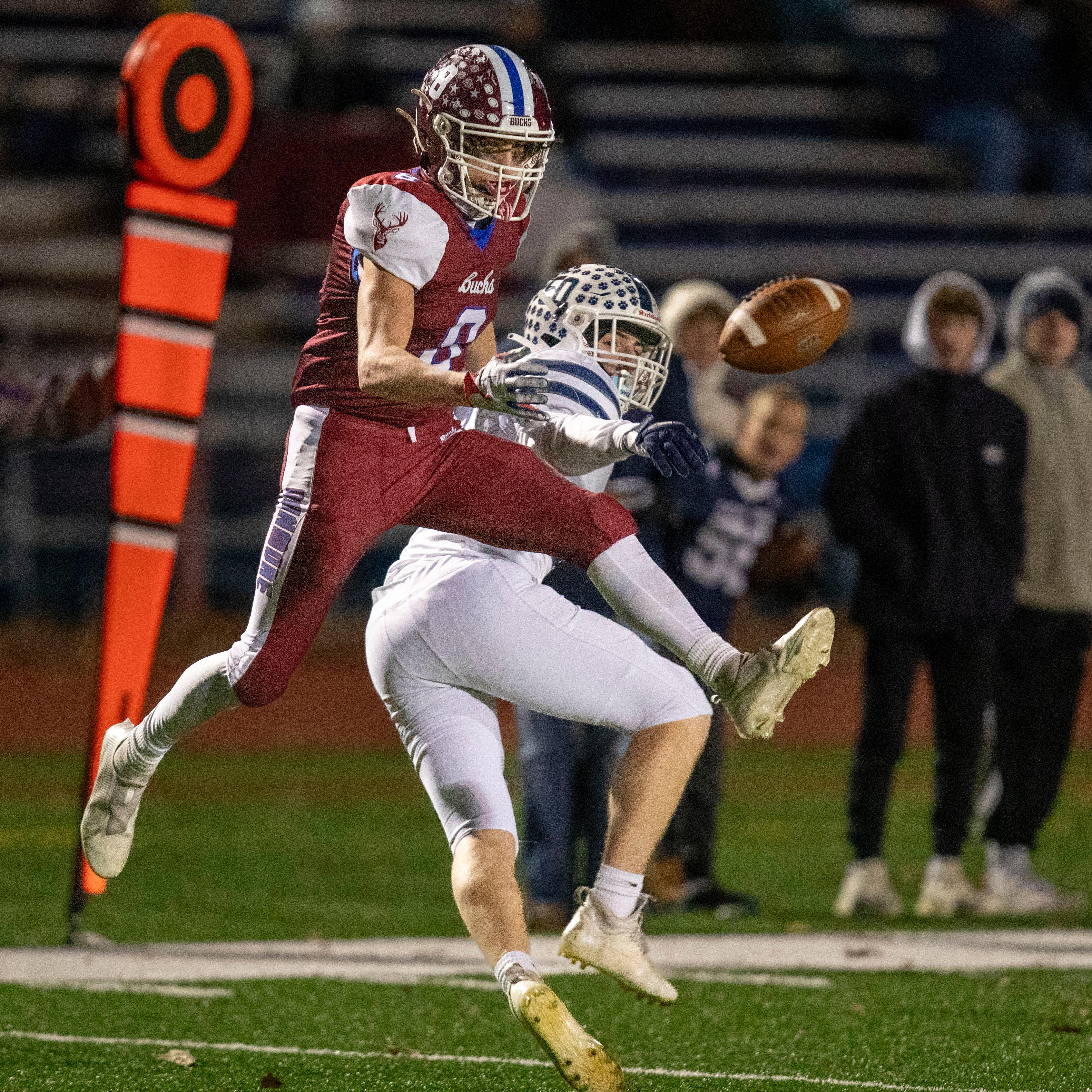 Camp Hill at Dunmore in a 2023 PIAA Quarterfinal football game ...