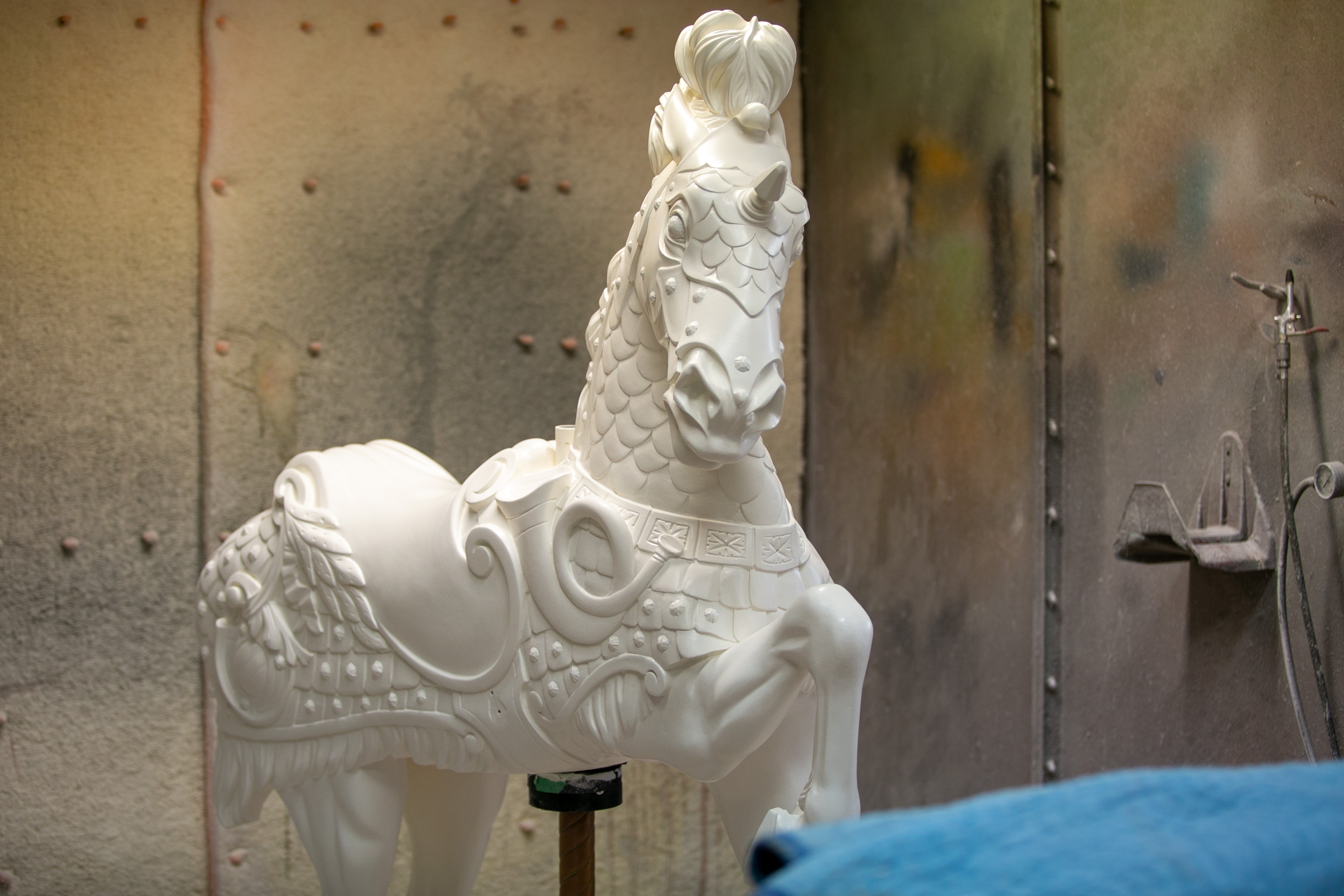Behind the scenes of Grand Rapids Public Museum's carousel animal ...