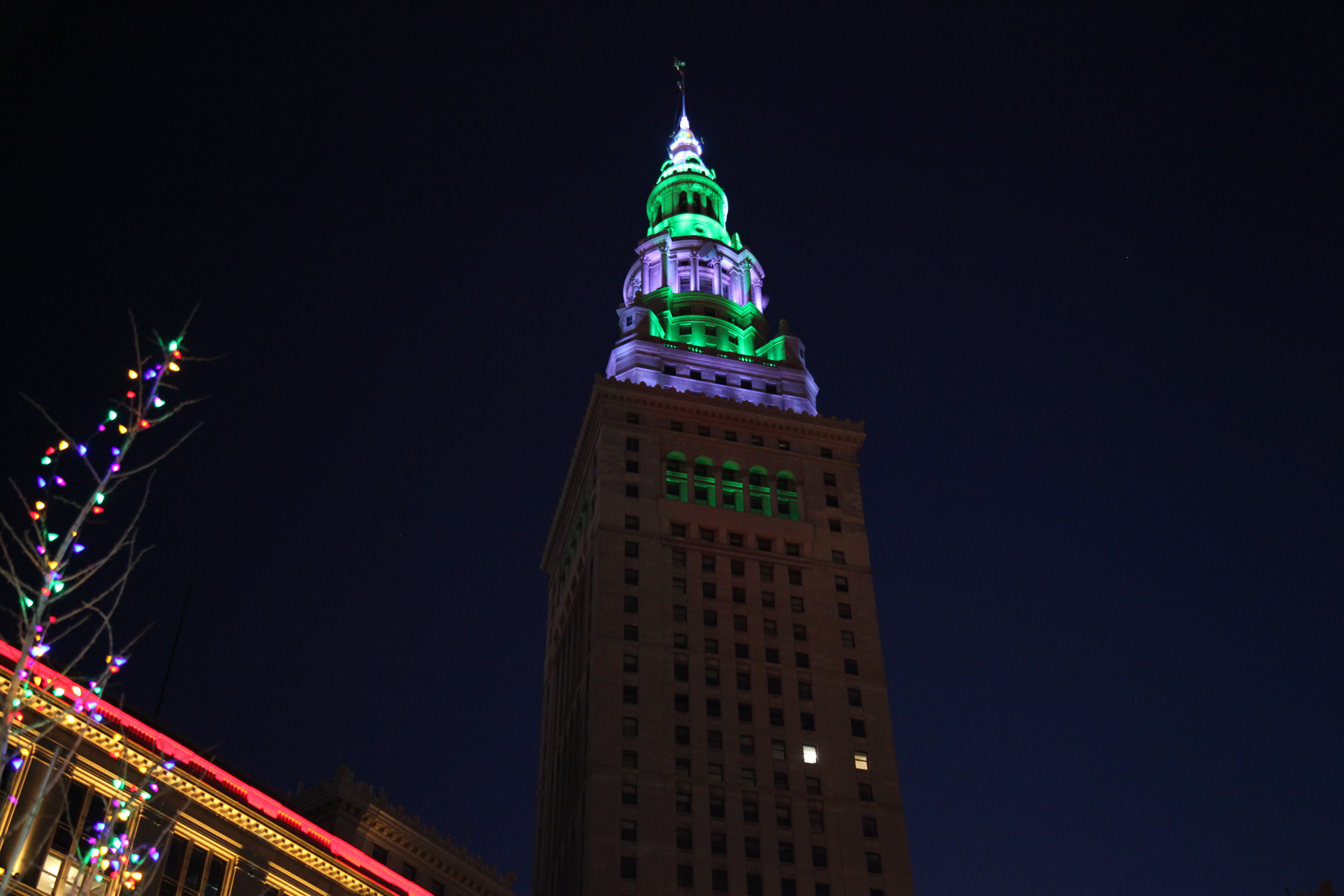 Winterfest 2020 tree lighting on Cleveland's Public Square - cleveland.com