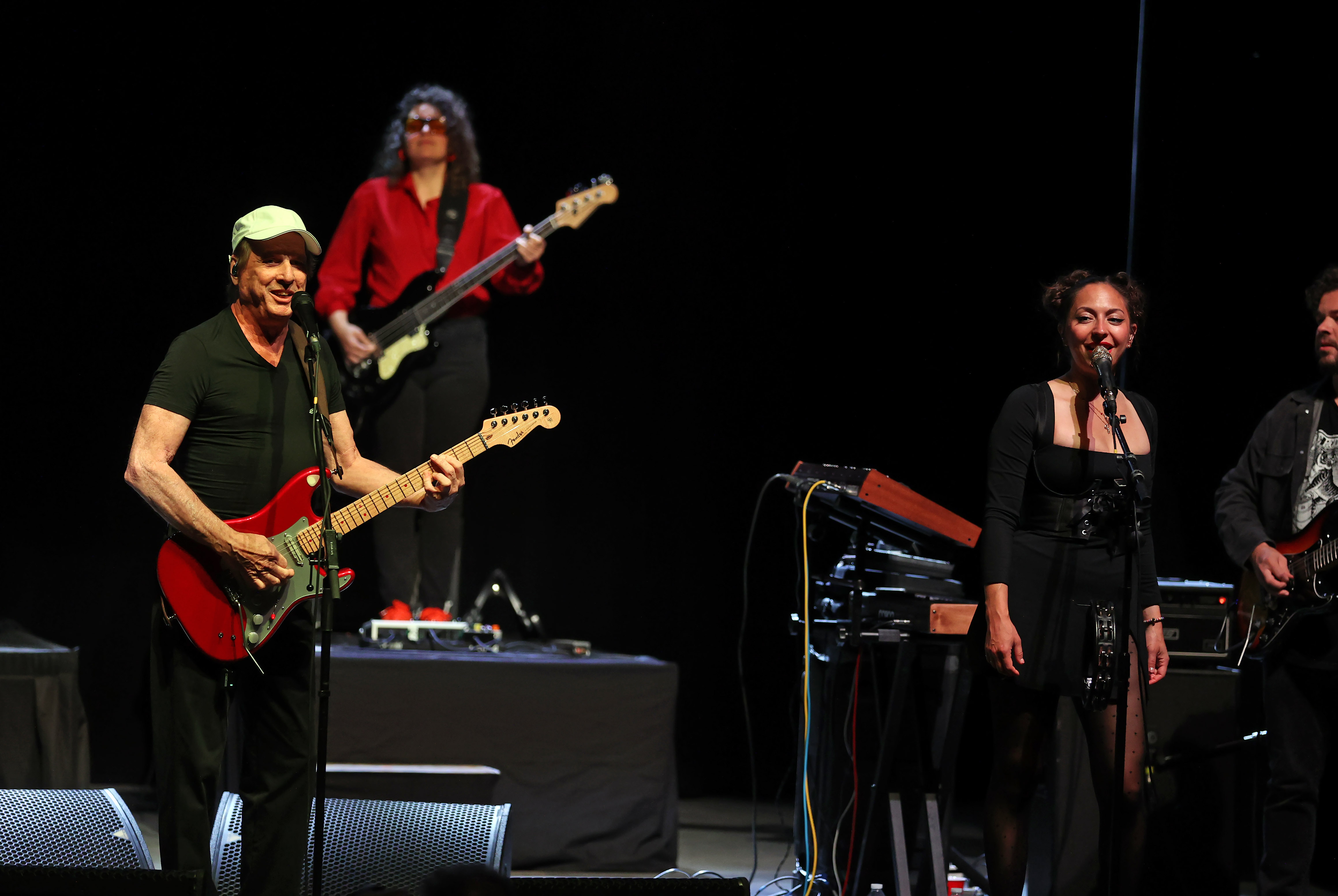 Jerry Harrison & Adrian Belew perform at the Agora, July 28, 2024 ...